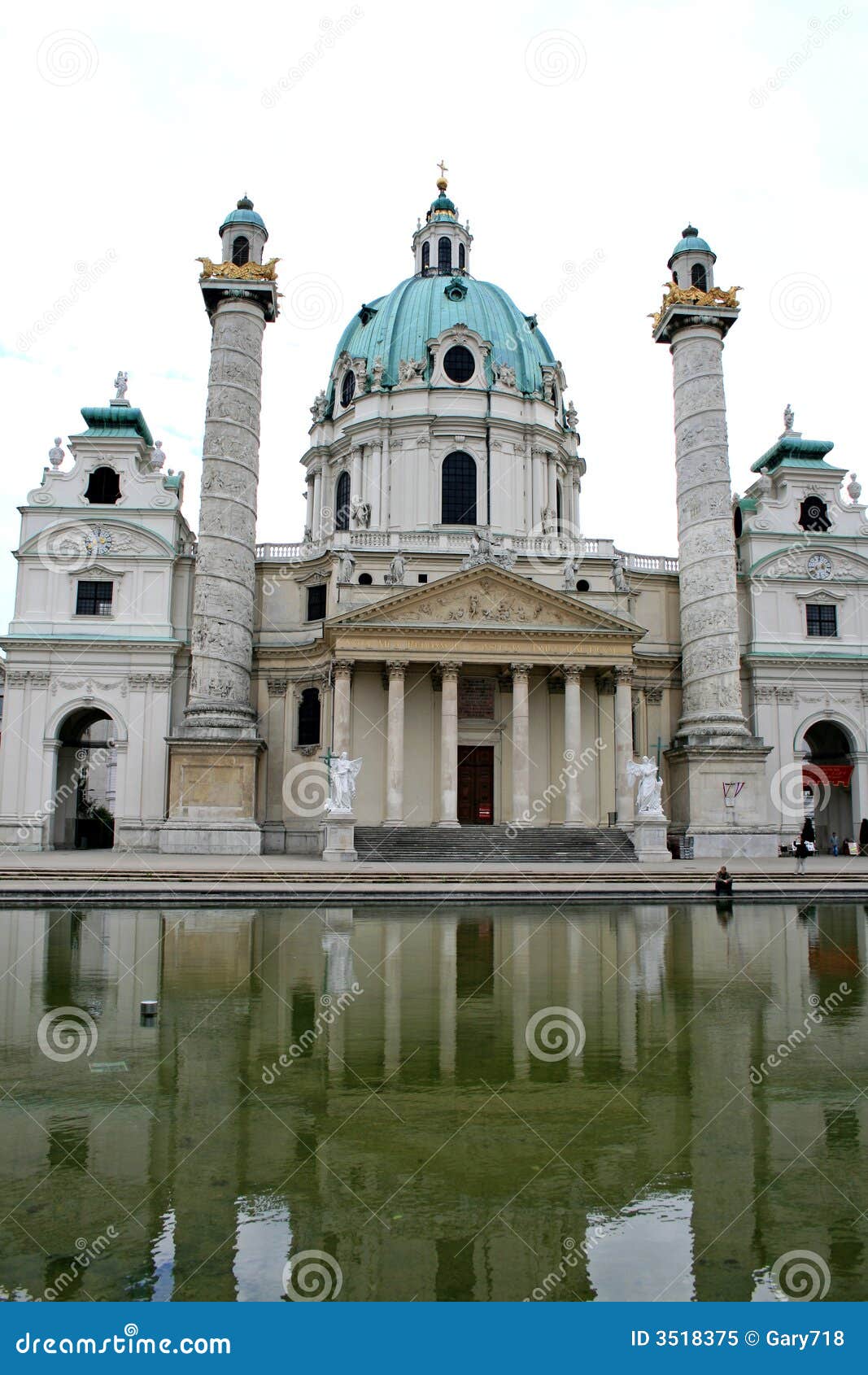 The scenery of Vienna City stock image. Image of tree - 3518375