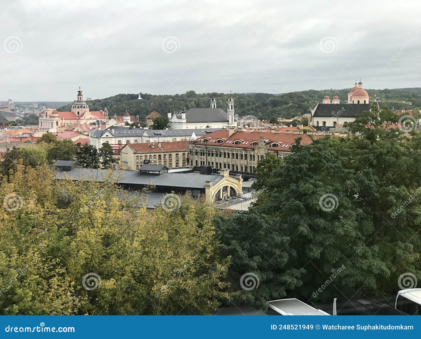 Scenery View of Landscape and Architecture in Vilnius, Lithuania ...