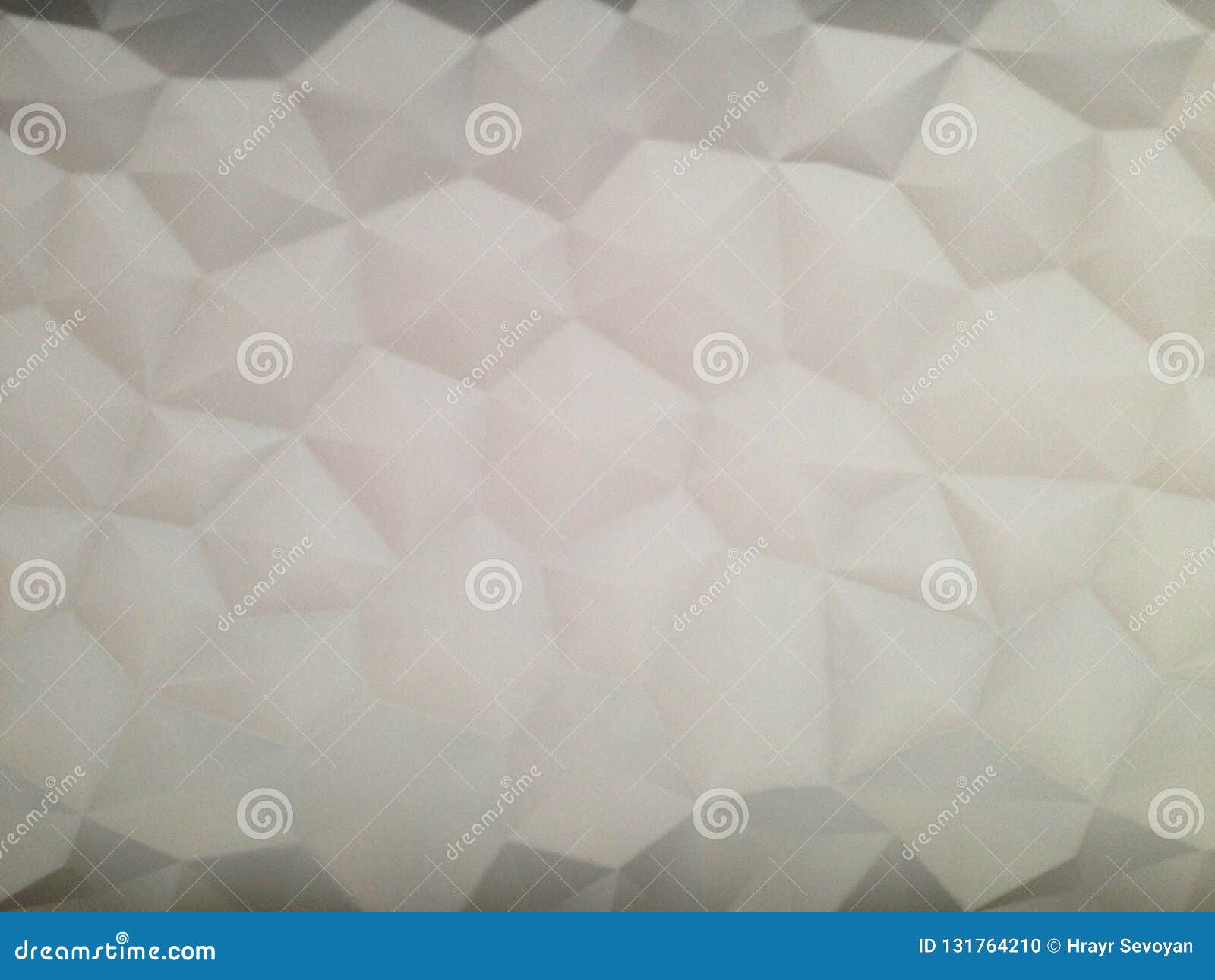 The Scenery on the Wall in the Form of a Prism Drywall. Stock Photo ...