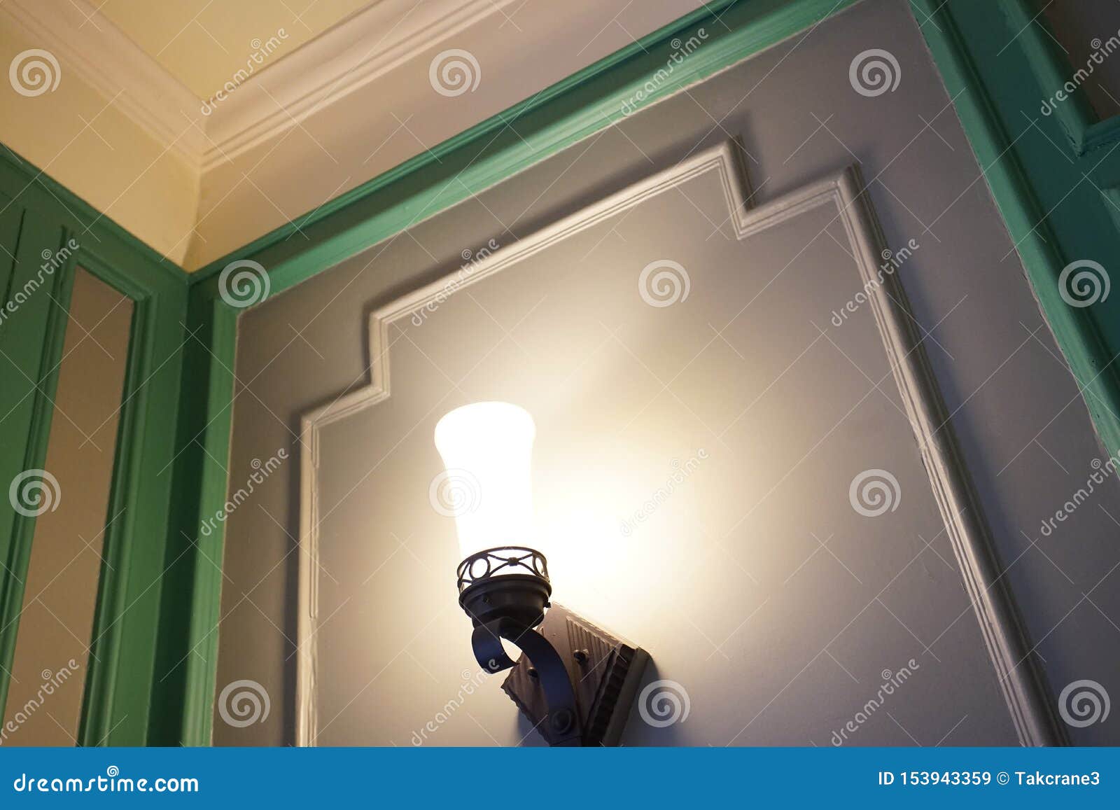 Scenery of wall light stock image. Image of sight, wooden - 153943359