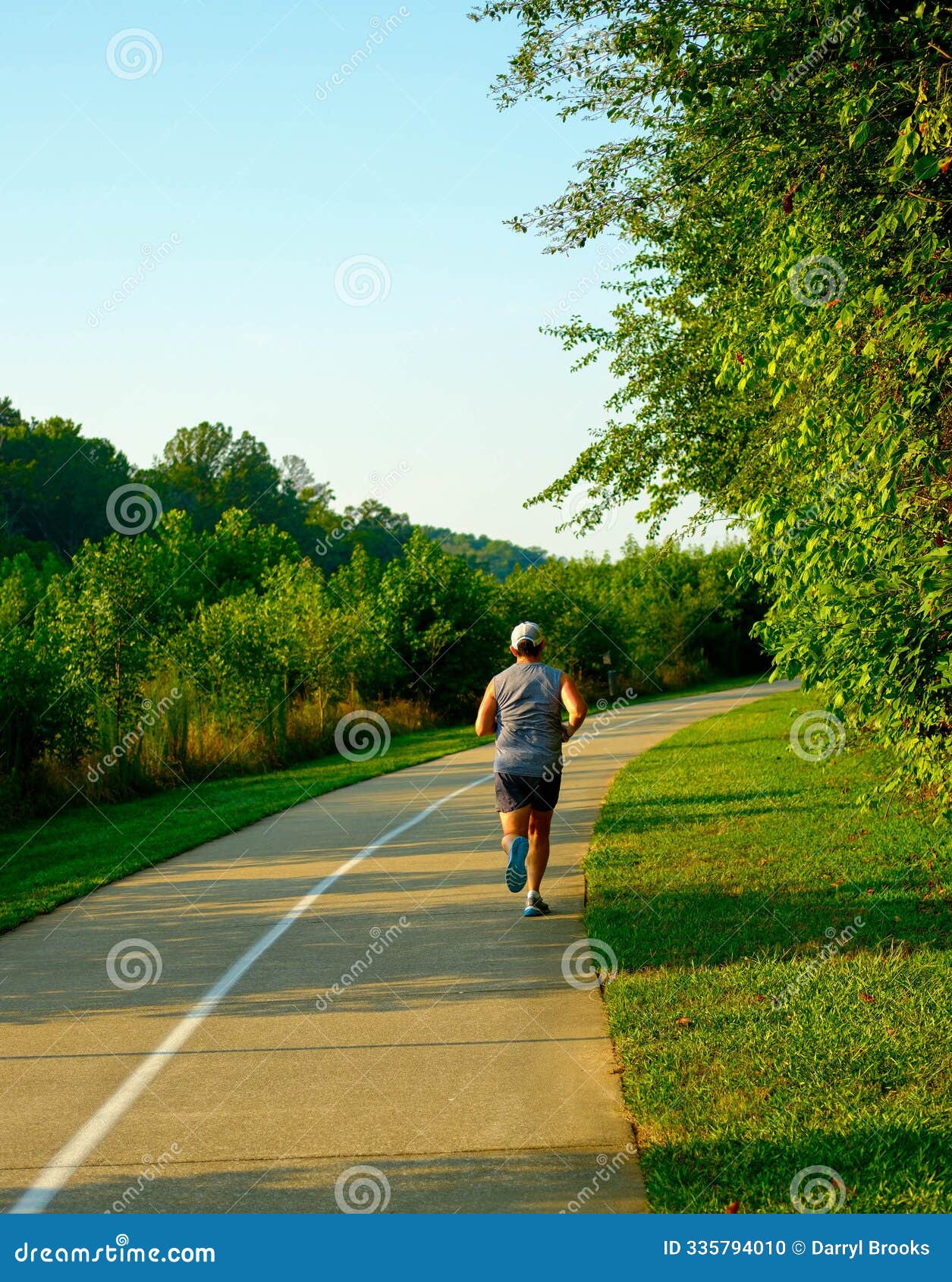 Scenes Along the Greeway Walking Trail in Forsyth County Editorial ...