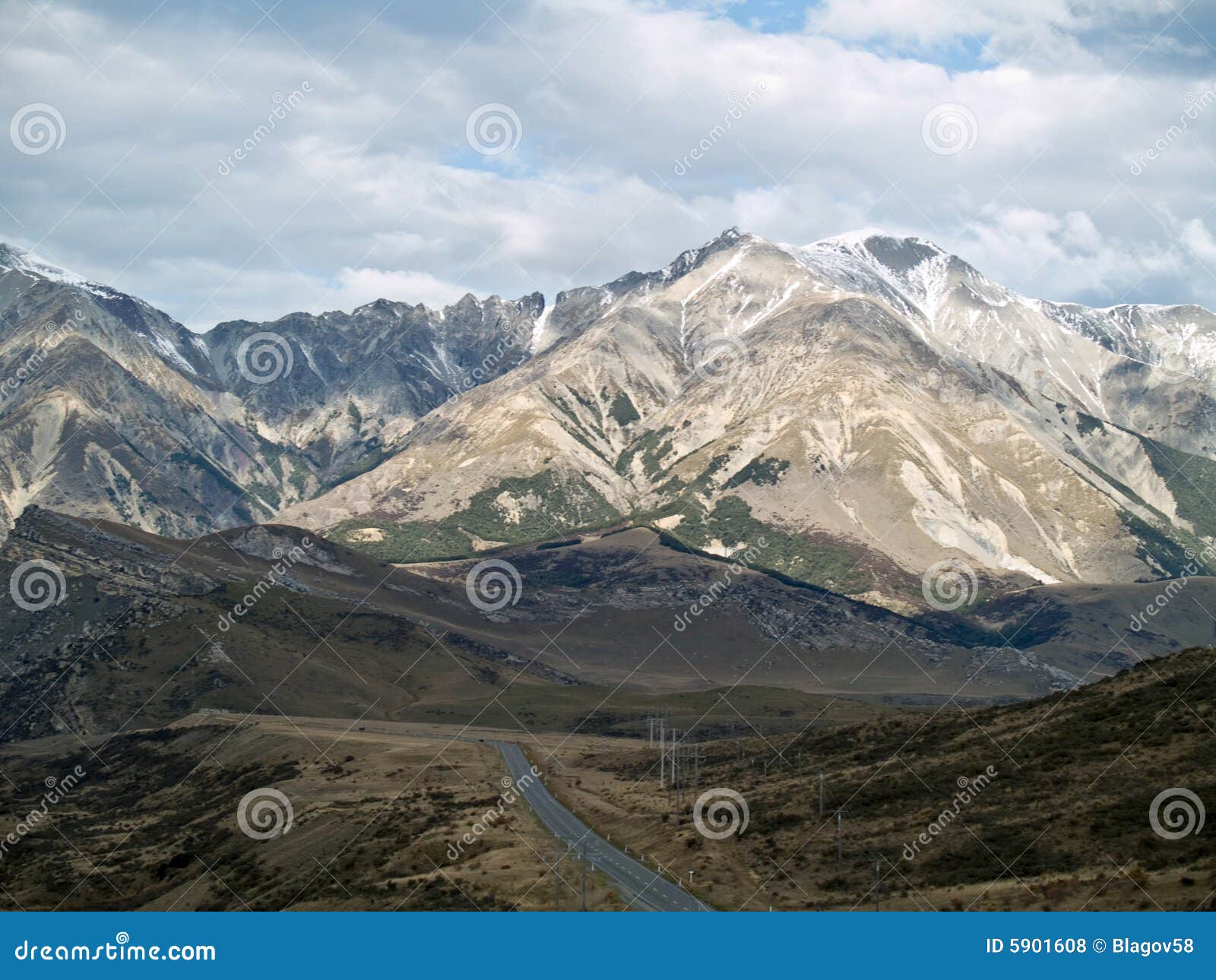 Scenic Alpine view stock photo. Image of mountain, vista - 5901608
