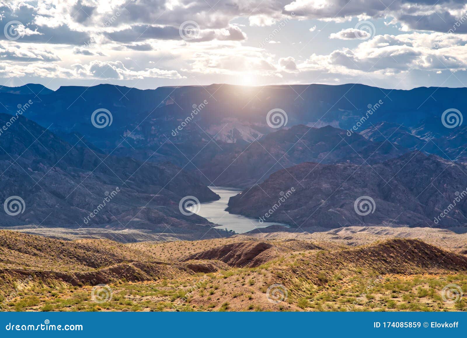 Scenic Arizona landscapes stock image. Image of highway - 174085859