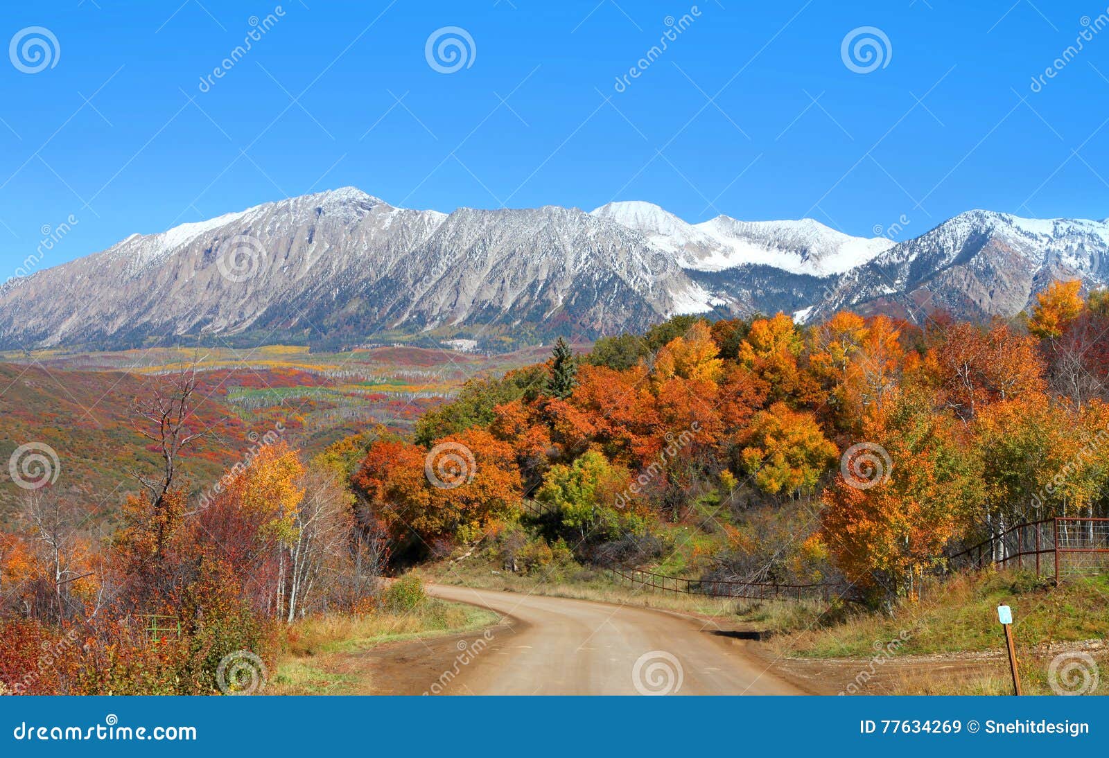 Scenic back road 12 stock image. Image of pass, blue - 77634269