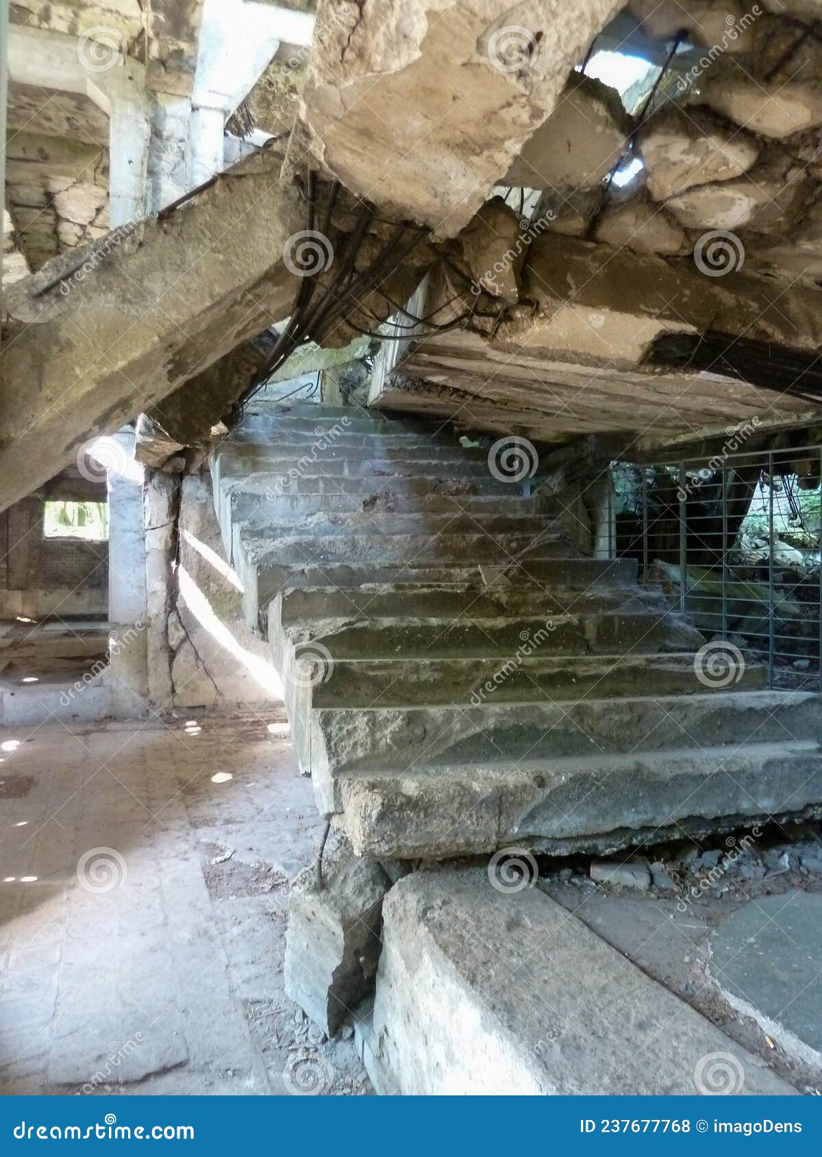 Scenic Bunker Ruin from WWII at Westerplatte Peninsula in Danzig Stock ...