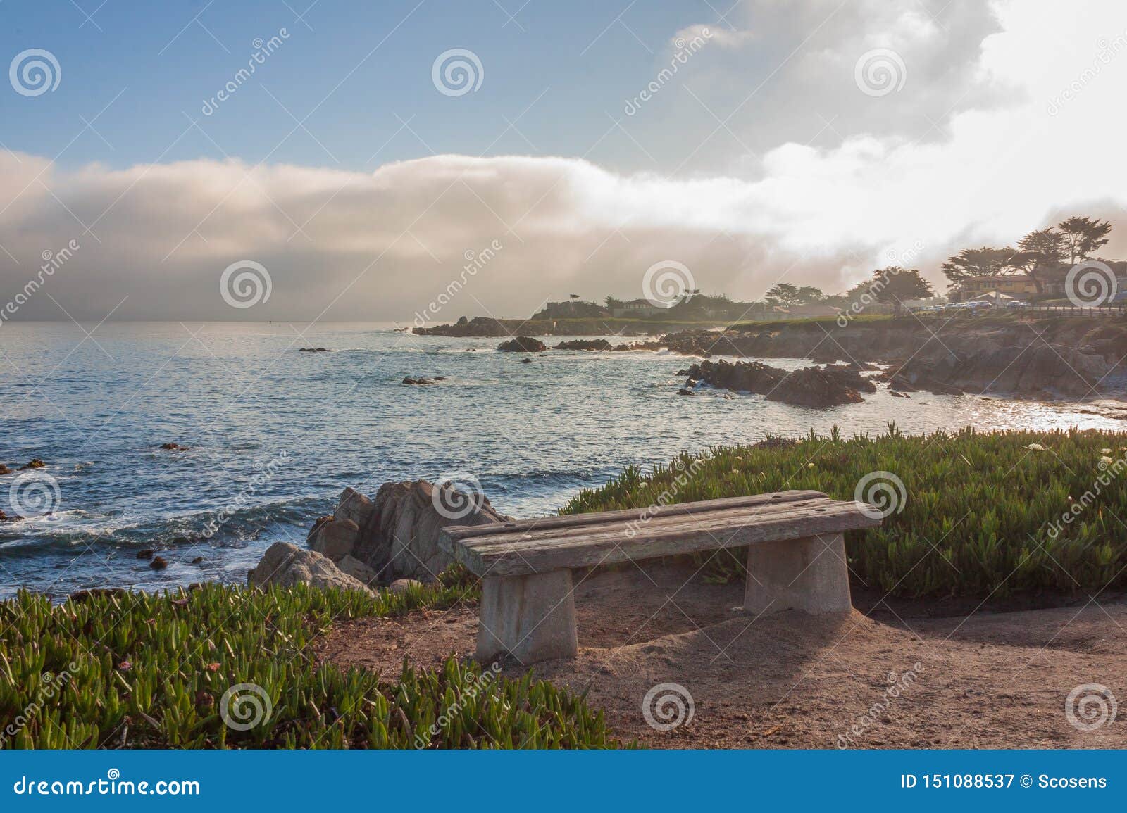 Scenic California Coast Landscape Stock Image - Image of destination ...