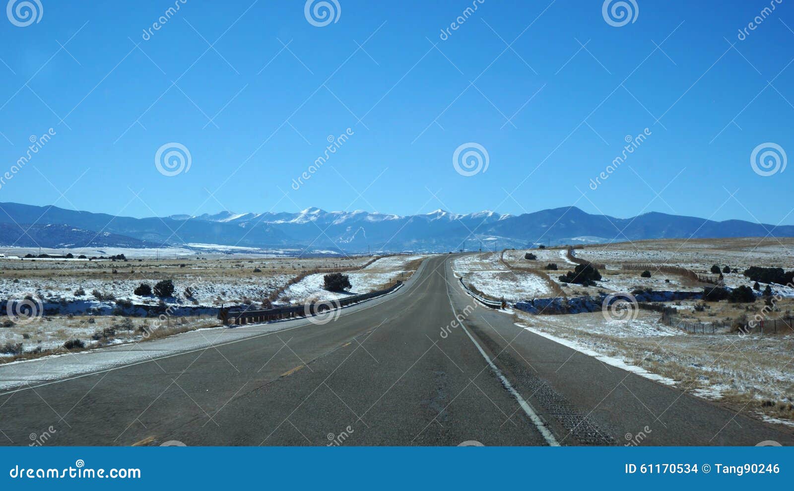 Scenic Desert Highway, USA. Stock Photo - Image of scenic, beautiful ...