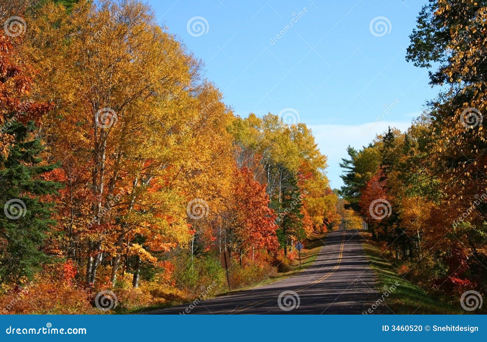 Scenic Drive stock photo. Image of outdoors, beauty, morning - 3460520