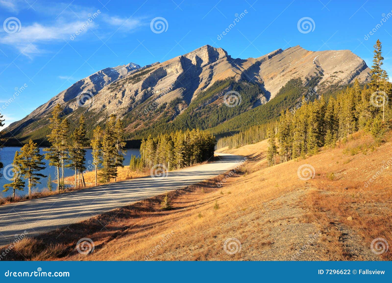 Scenic drive stock photo. Image of cliff, highway, country - 7296622