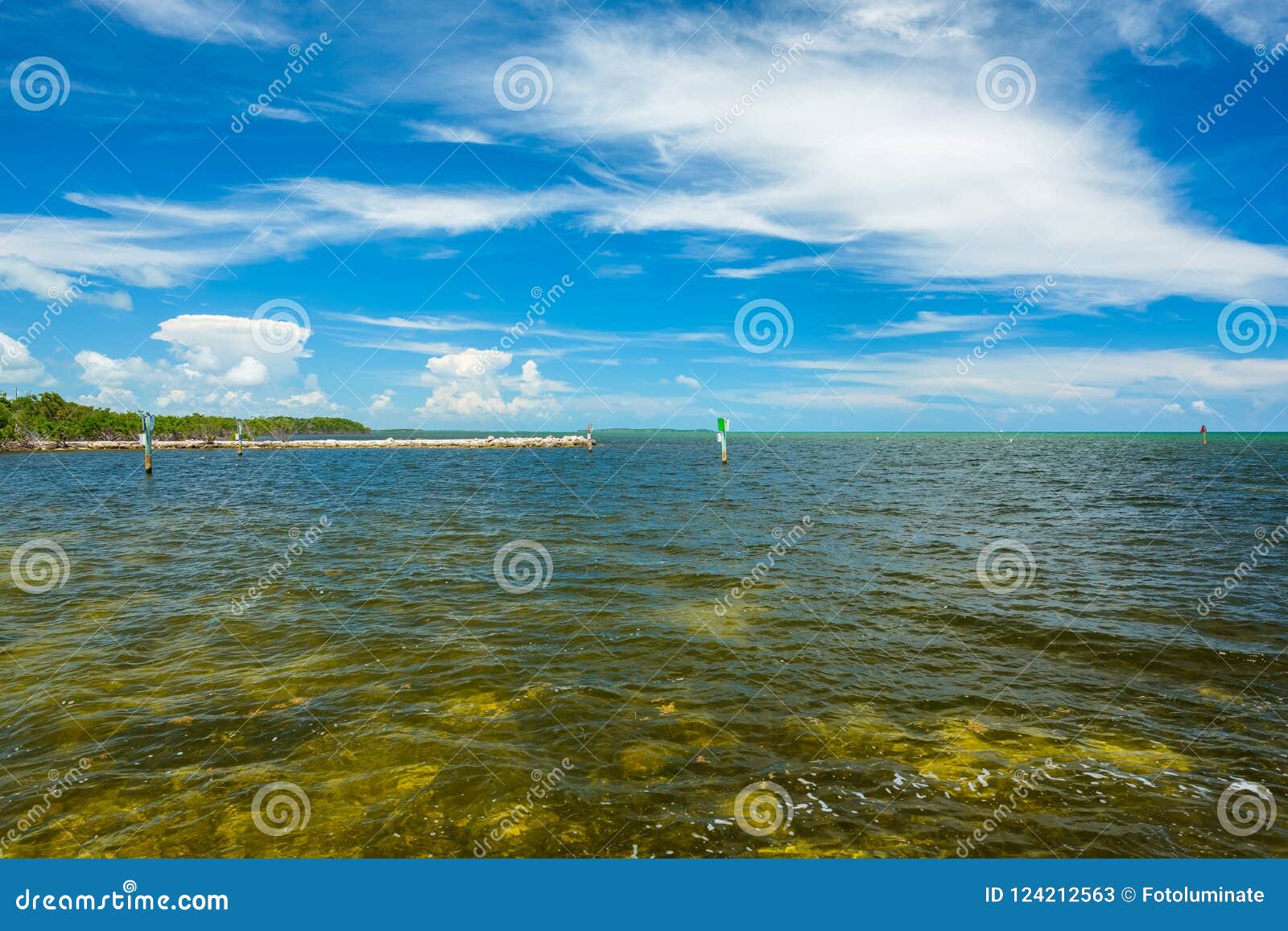 Scenic Florida Keys stock image. Image of leisure, lifestyle - 124212563