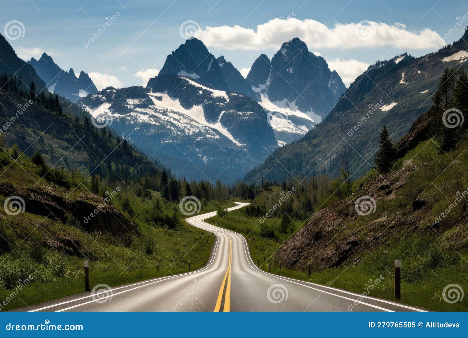 Towering Mountain Ranges Snowcapped Peaks Mobile Wallpaper. Generative ...