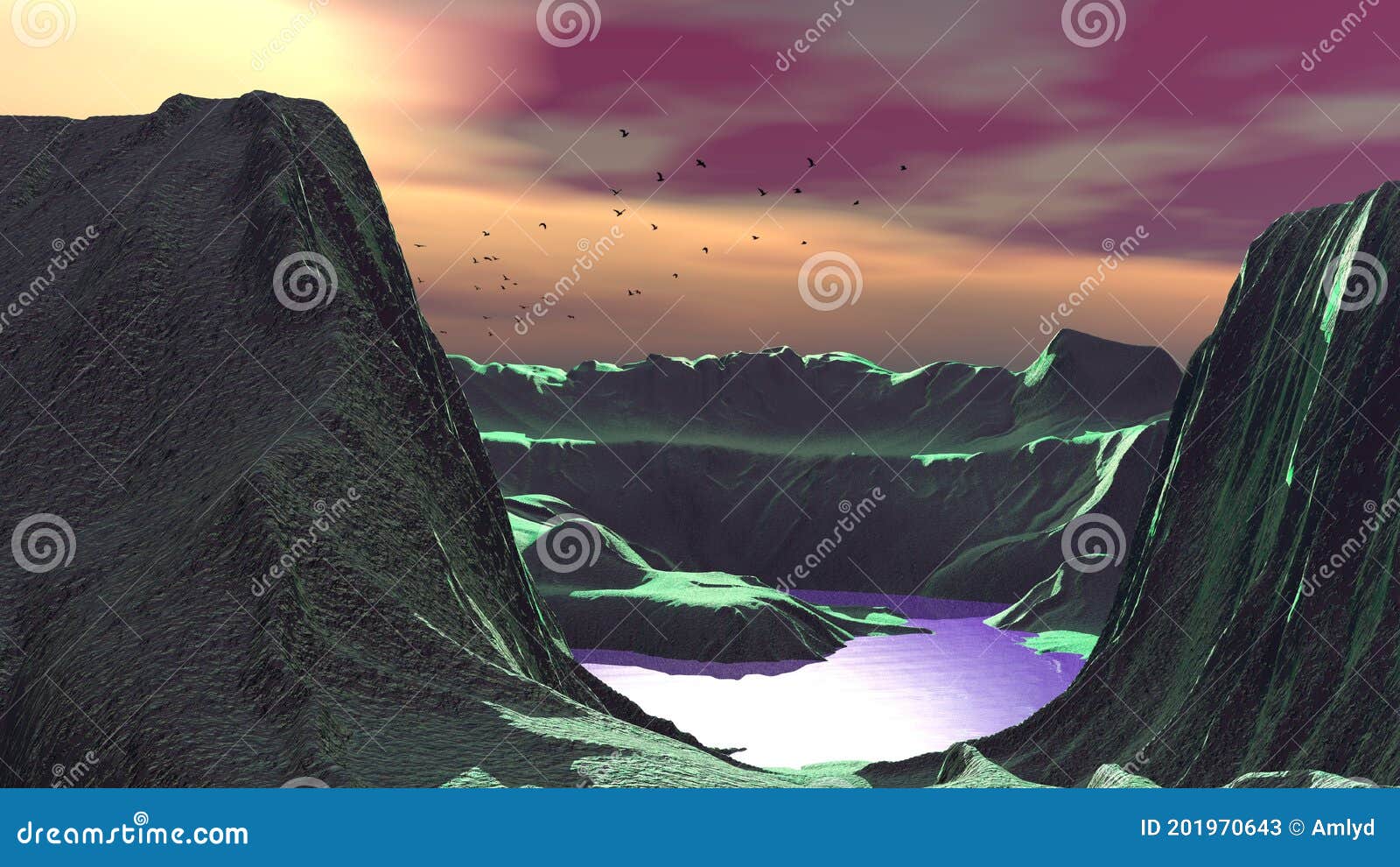 Place of Foreboding and Hope Stock Illustration - Illustration of ...