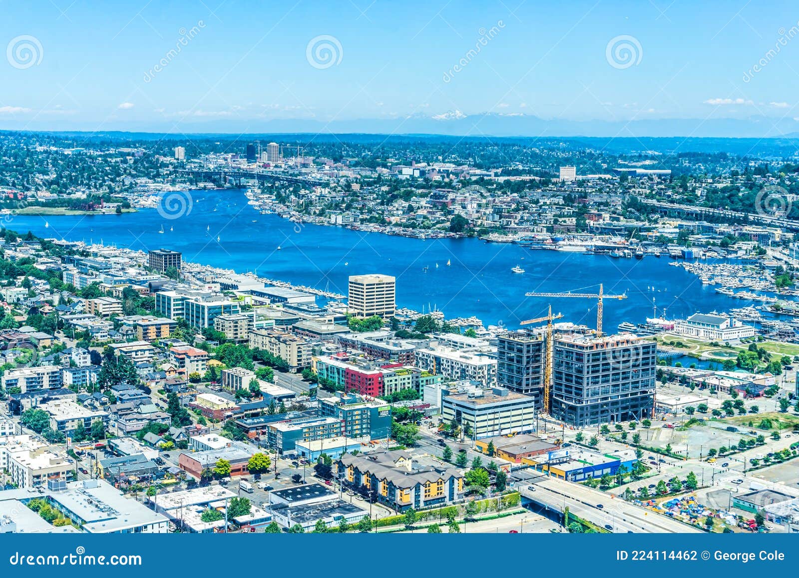 Scenic Lake Union 2 stock photo. Image of lake, pacific - 224114462