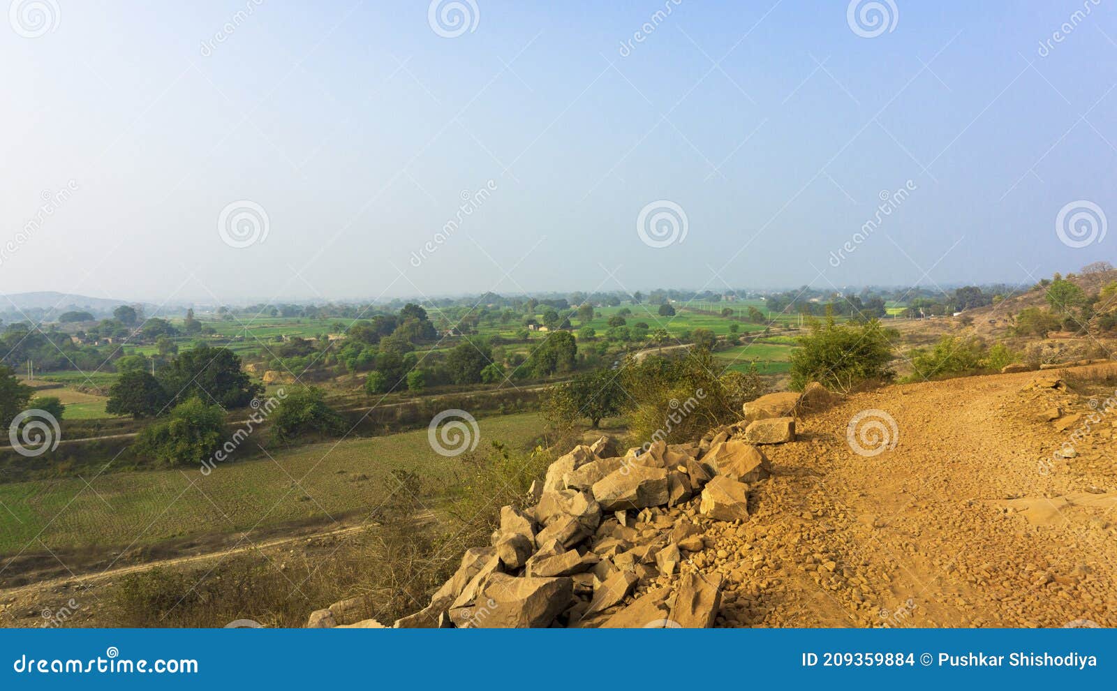A Scenic Landscape Image of Countryside Stock Photo - Image of tourist ...