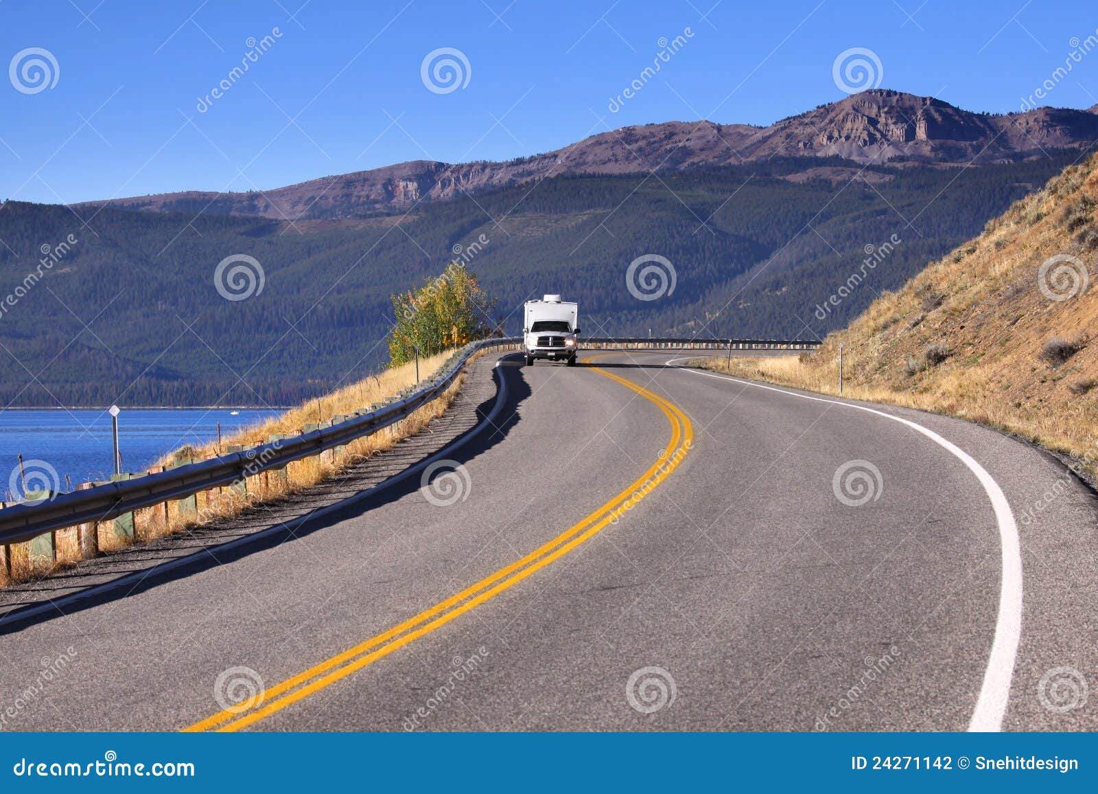 Scenic mountain drive stock photo. Image of rock, landscape - 24271142