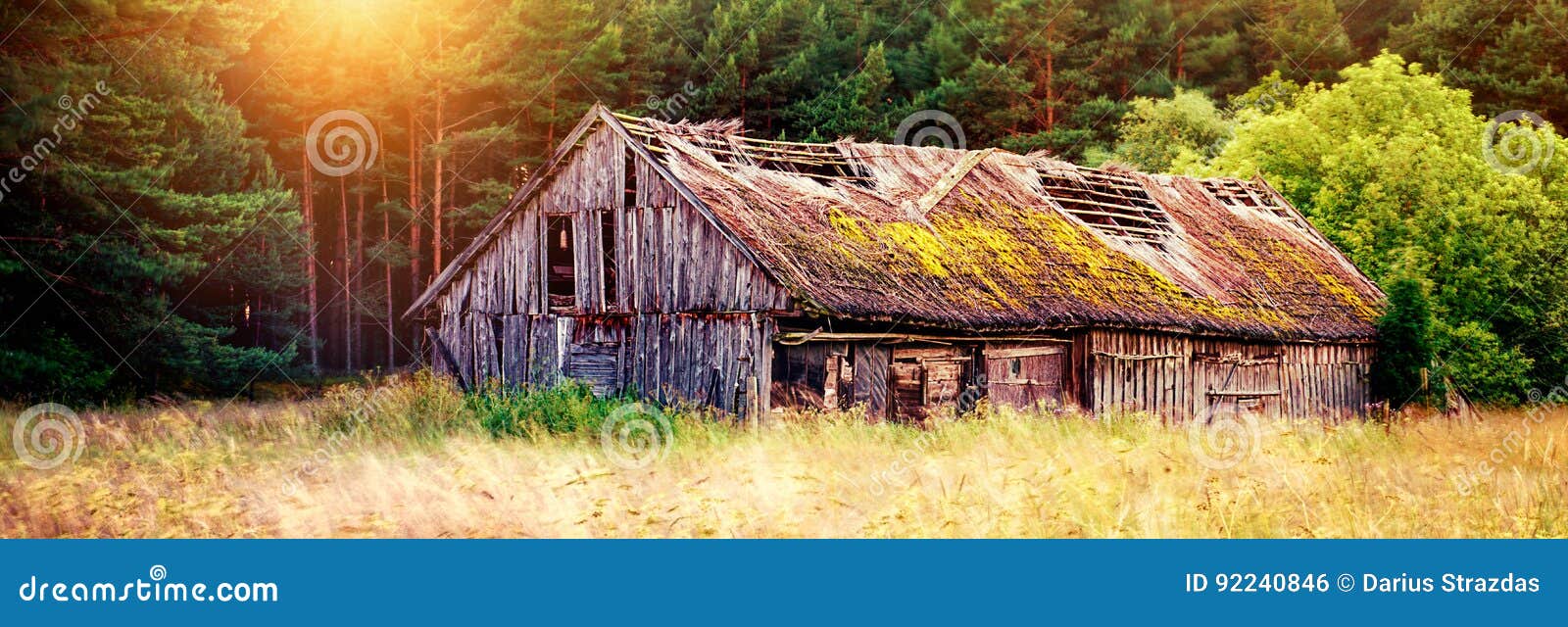 Scenic old barn stock photo. Image of agriculture, farm - 92240846
