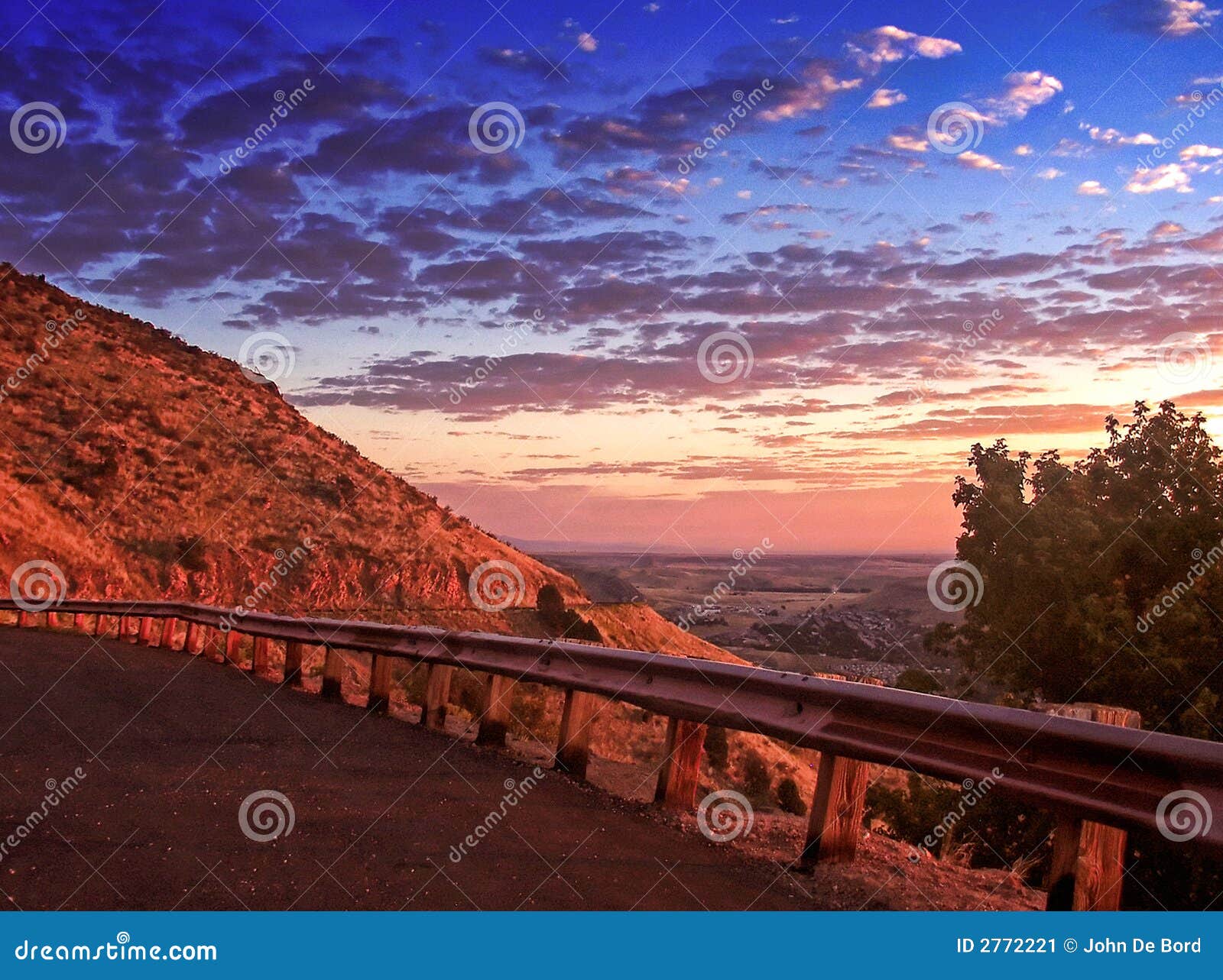 Scenic Overlook Sunrise stock image. Image of rockies - 2772221