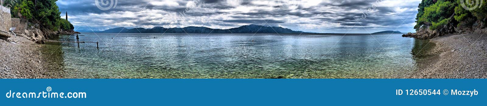 Scenic Panorama View of the Sea Stock Photo - Image of holiday, famous ...