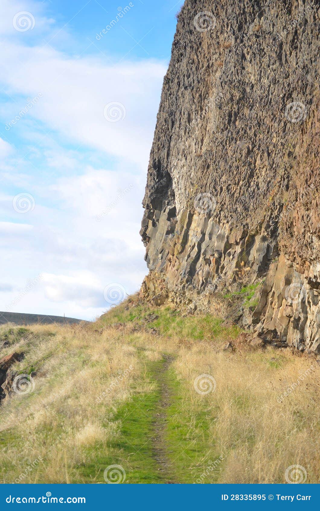 Scenic Path stock image. Image of hiking, outdoors, texture - 28335895