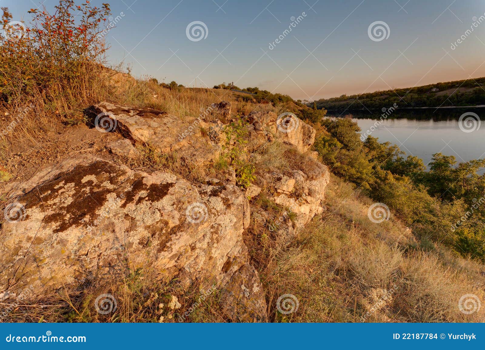 Scenic riverside view stock photo. Image of outdoor, blue - 22187784