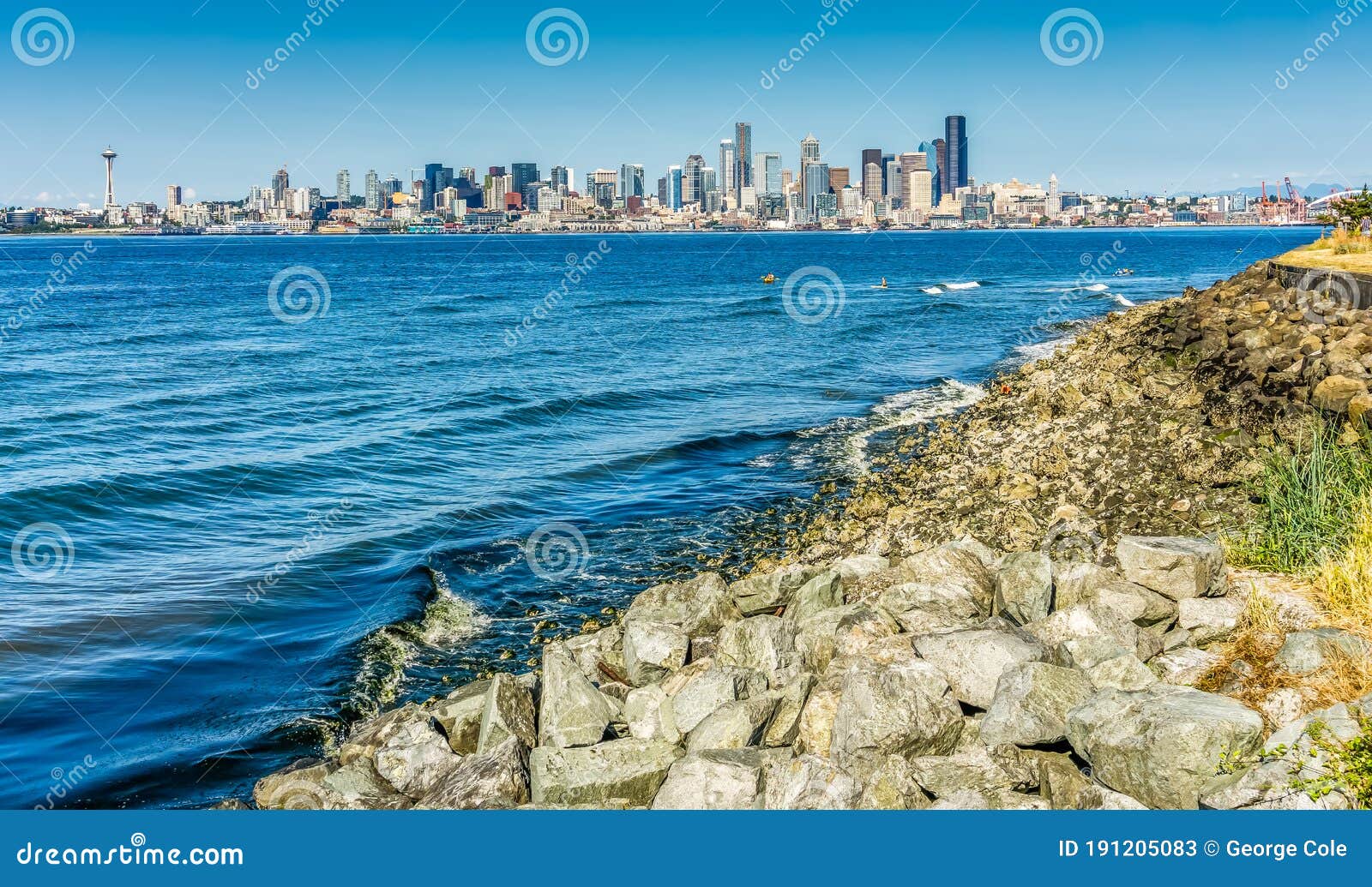 Scenic Seattle Skyline 3 stock image. Image of water - 191205083