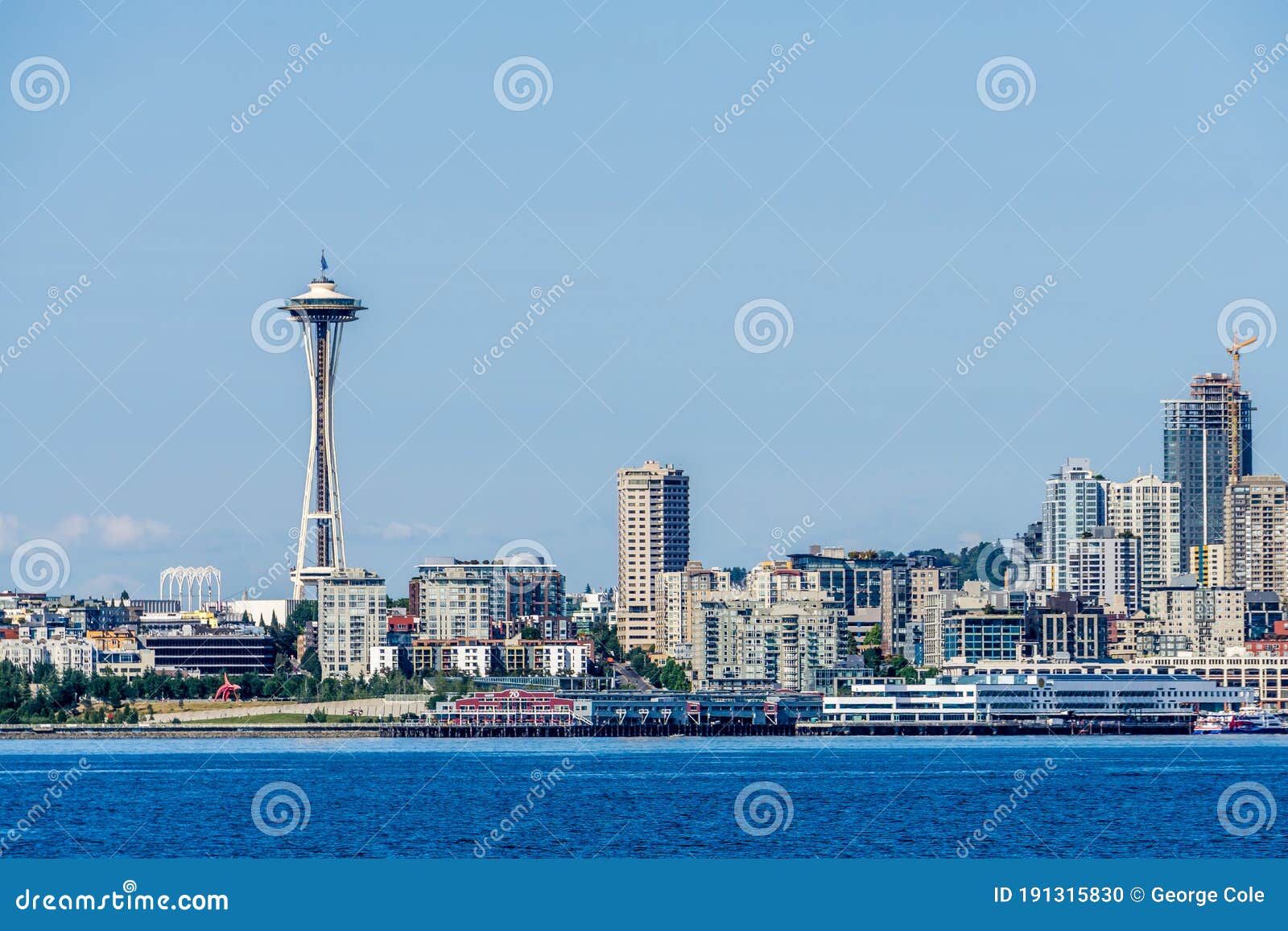 Scenic Seattle Skyline 6 stock photo. Image of urban - 191315830