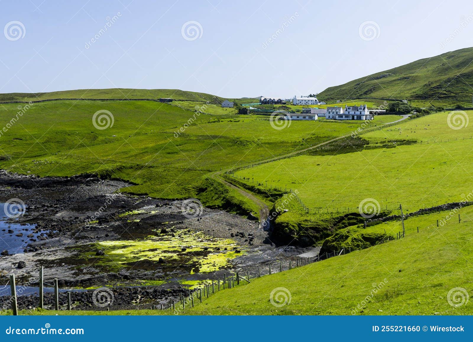 Scenic Shot of the Isle of Skye in Scotland Stock Photo - Image of skye ...