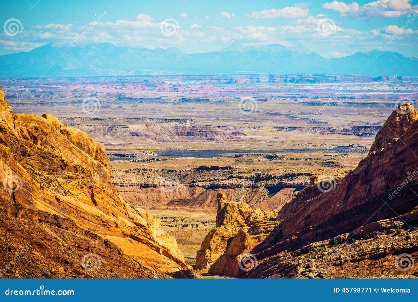 Scenic Utah Wilderness stock image. Image of reddish - 45798771