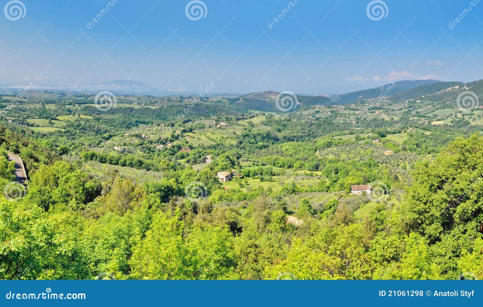 Scenic Valley stock photo. Image of environment, atmosphere - 21061298