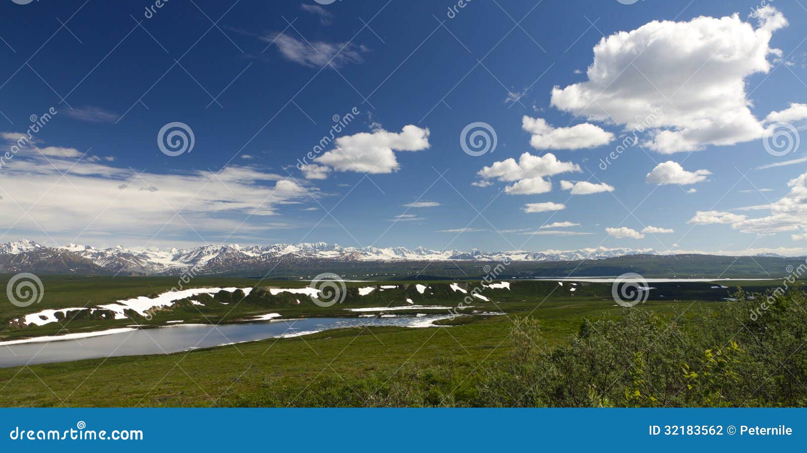 Scenic view alaska stock photo. Image of lonely, lake - 32183562