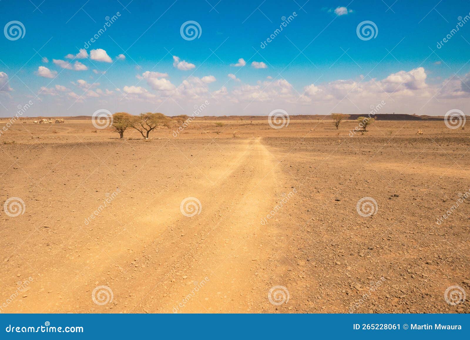 Scenic View of Chalbi Desert in Marsabit, Kenya Stock Image - Image of ...
