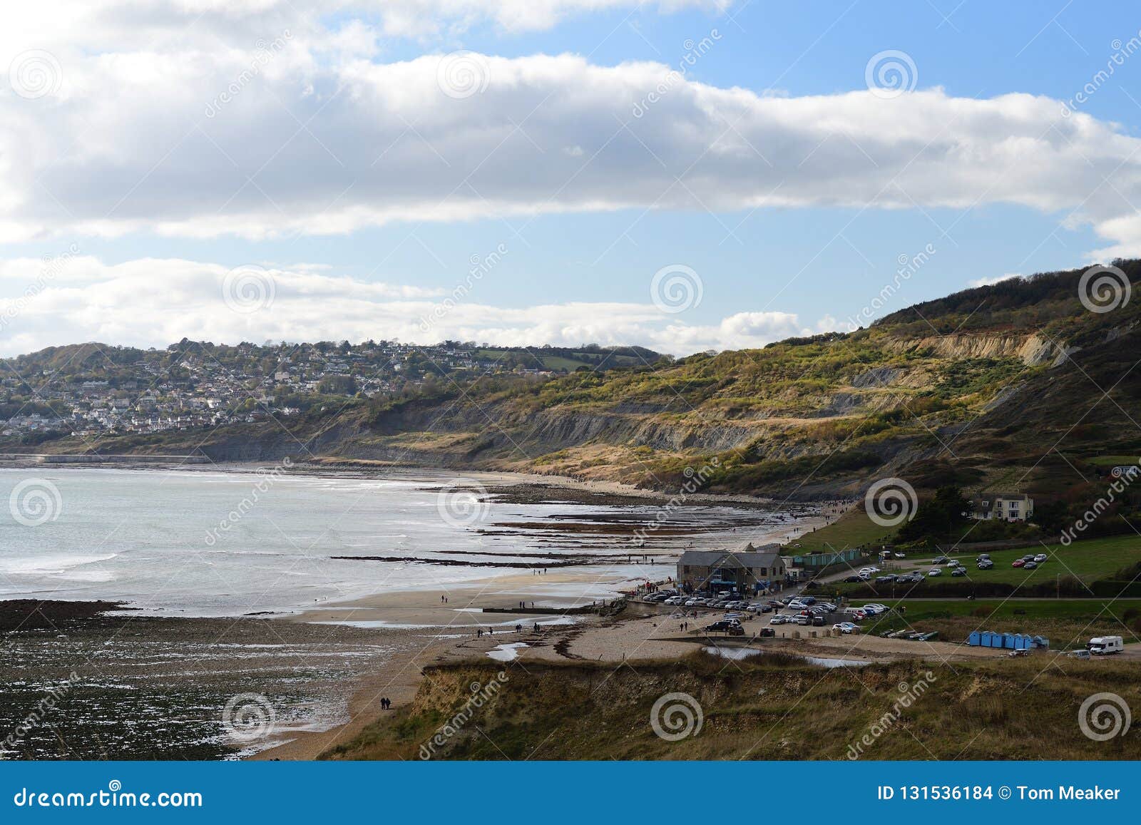 Charmouth in Dorset stock photo. Image of geoligical - 131536184