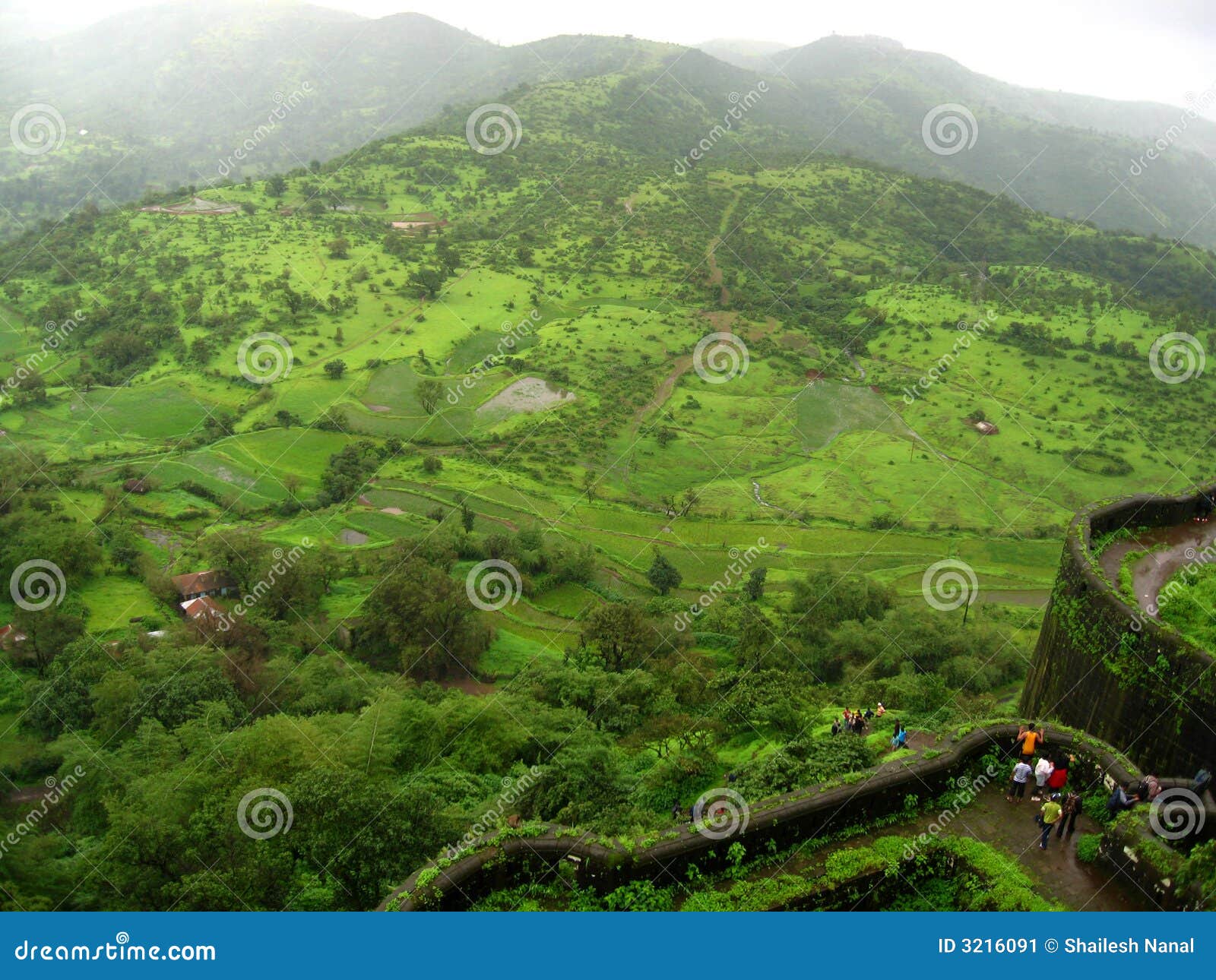 Scenic View of Indian Valley Stock Image - Image of indian, grass: 3216091