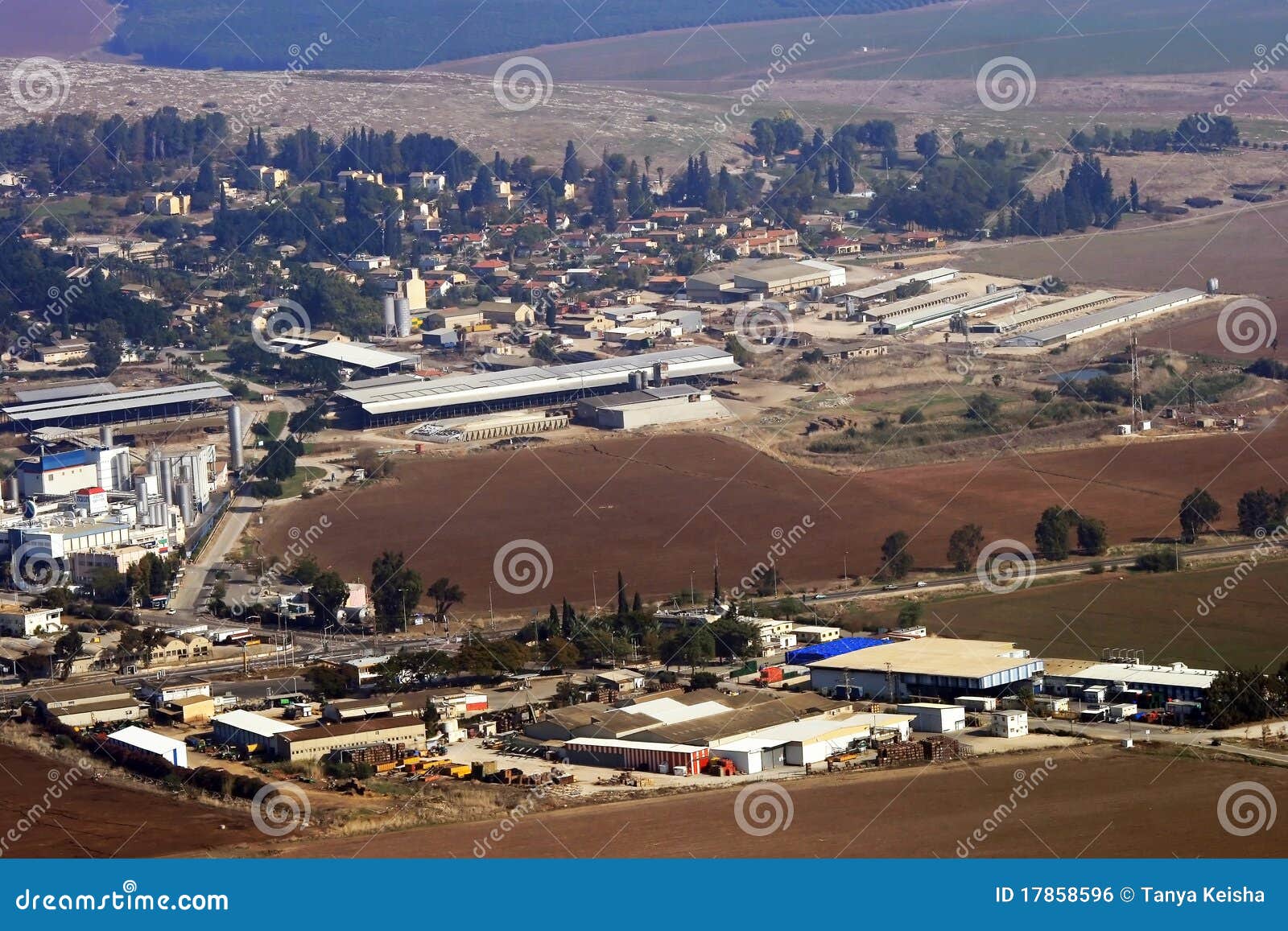 Scenic View on Israel Valley Stock Photo - Image of extreme, fertile ...