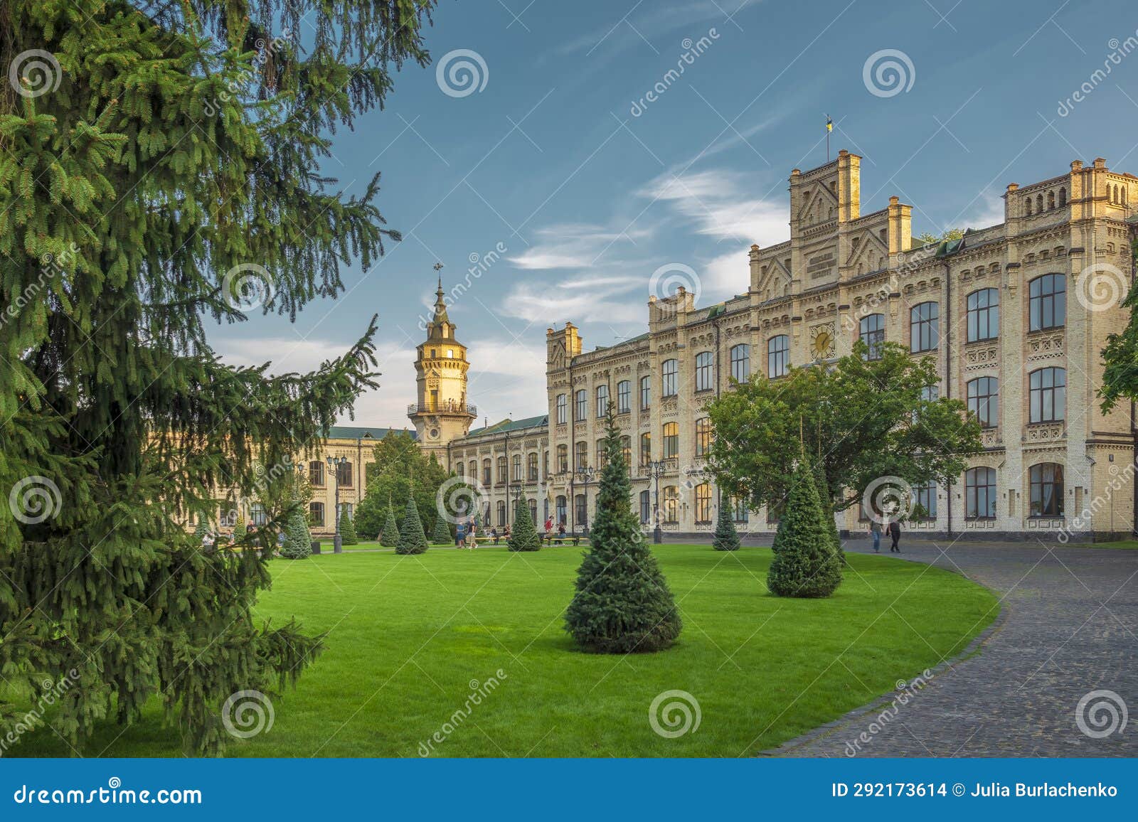 Scenic View of Kyiv Polytechnical University Editorial Stock Image ...