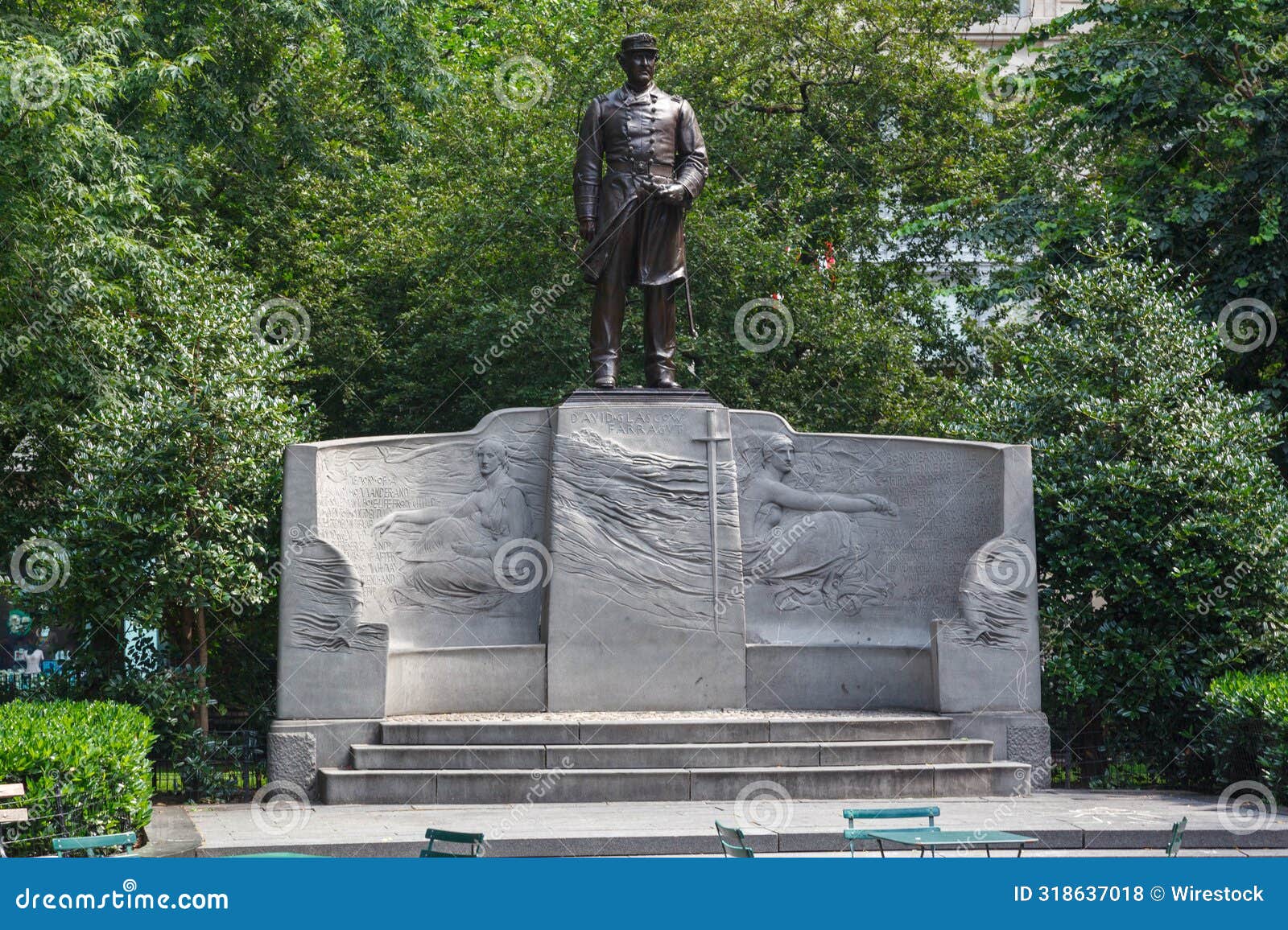 Scenic View of Madison Square Park in New York. Editorial Stock Photo ...