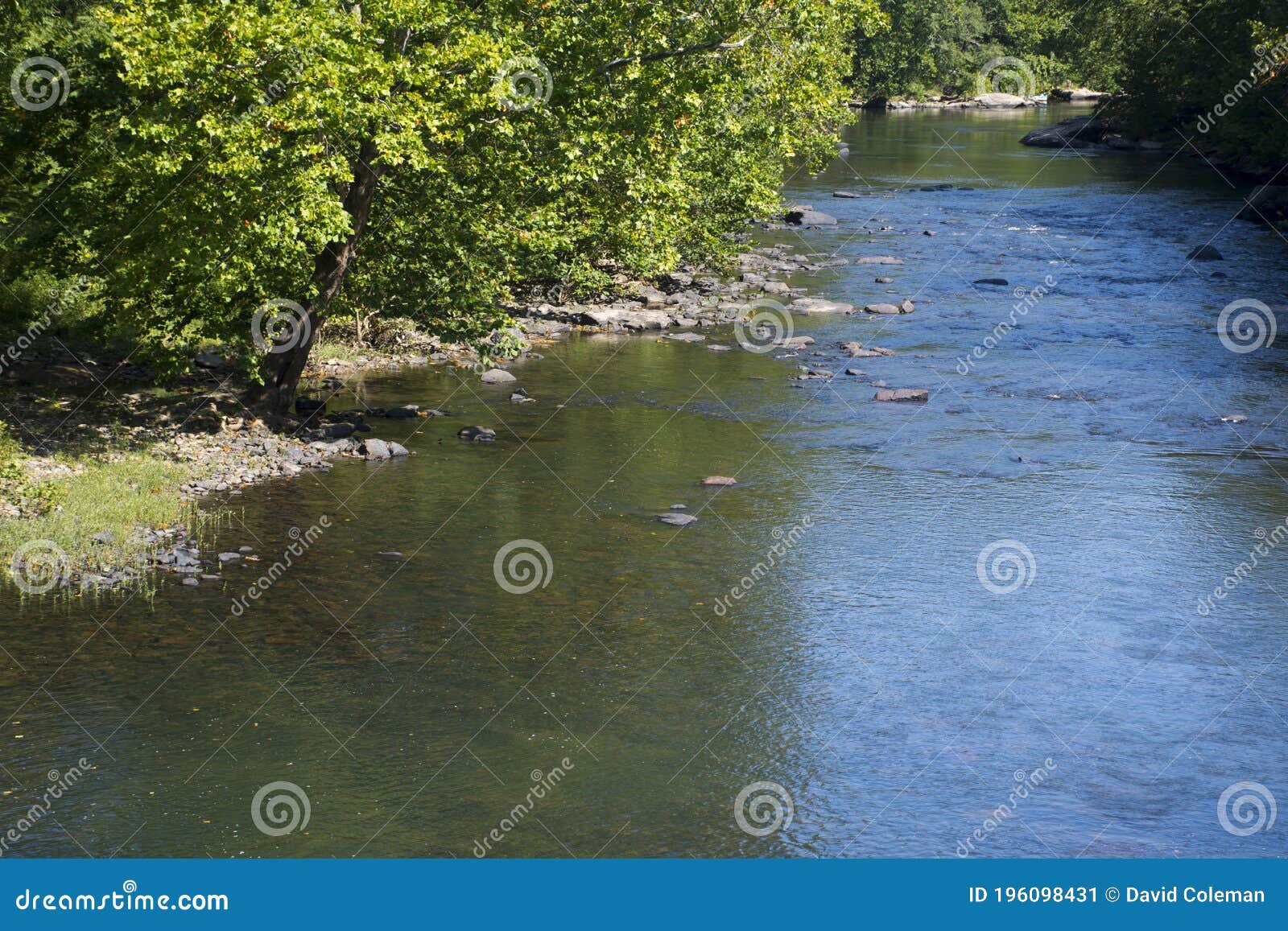Middle Fork Kaweah River, Sequoia National Park, California Royalty ...