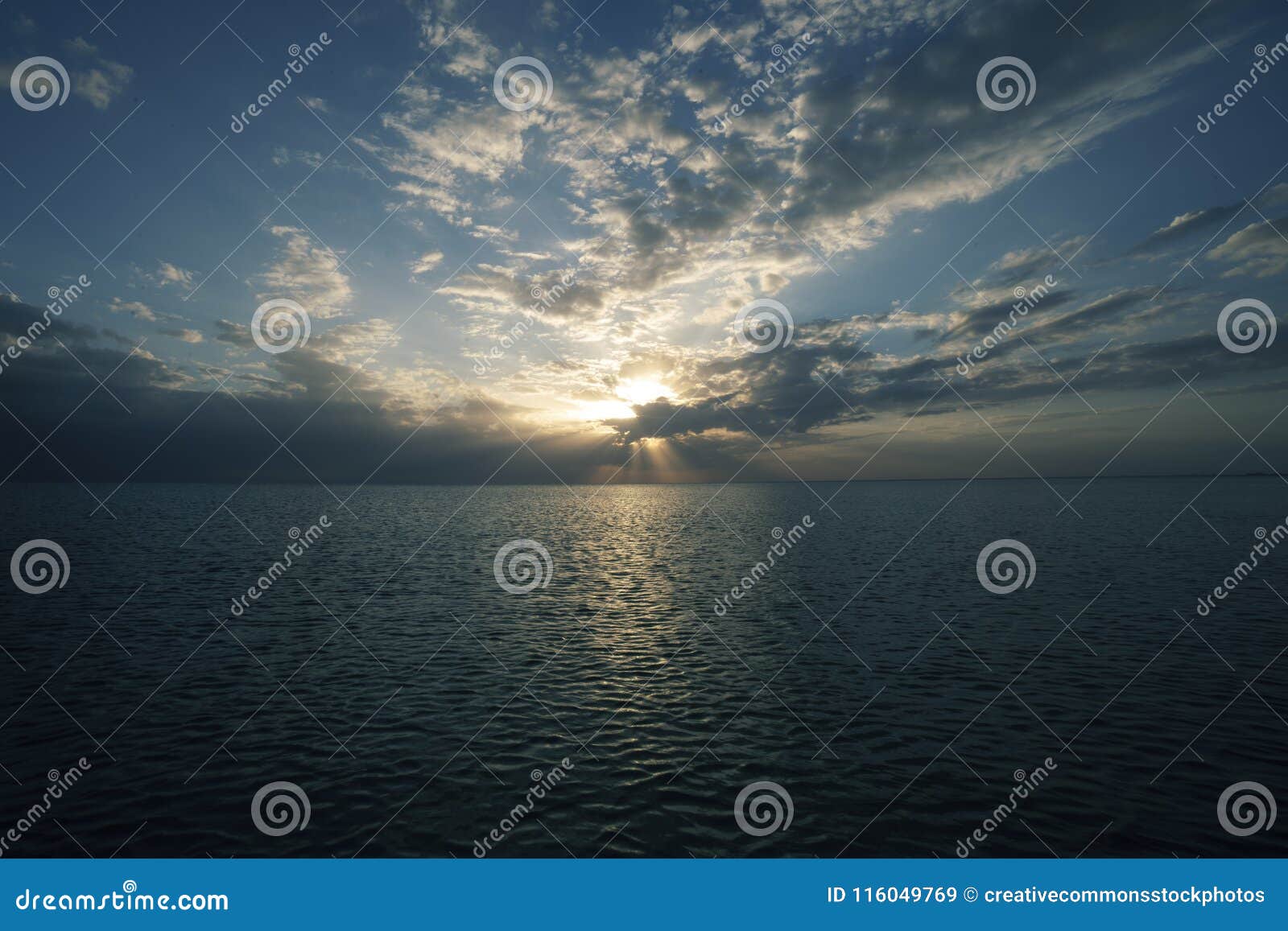Scenic View Of Ocean During Dawn Picture. Image: 116049769