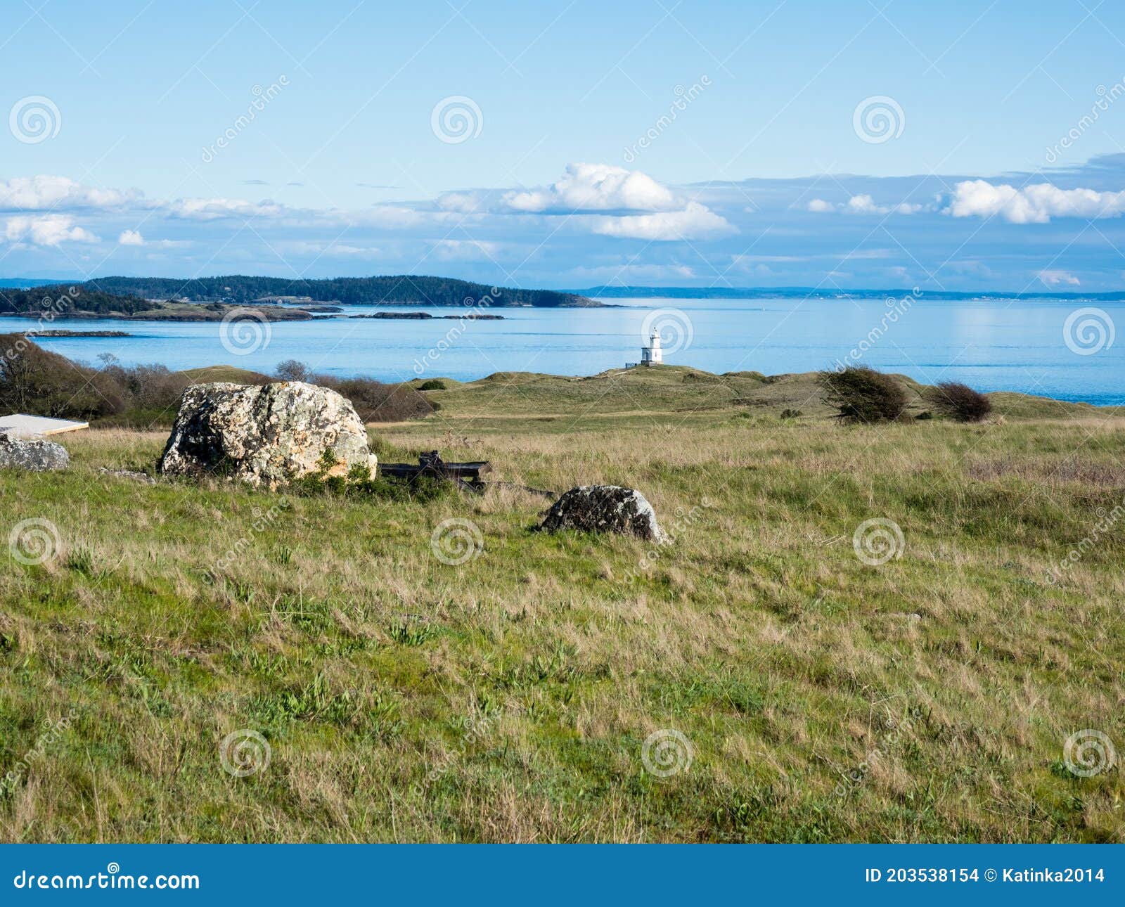 Scenic Viewpoint Along the Cattle Point Road with Views of the ...