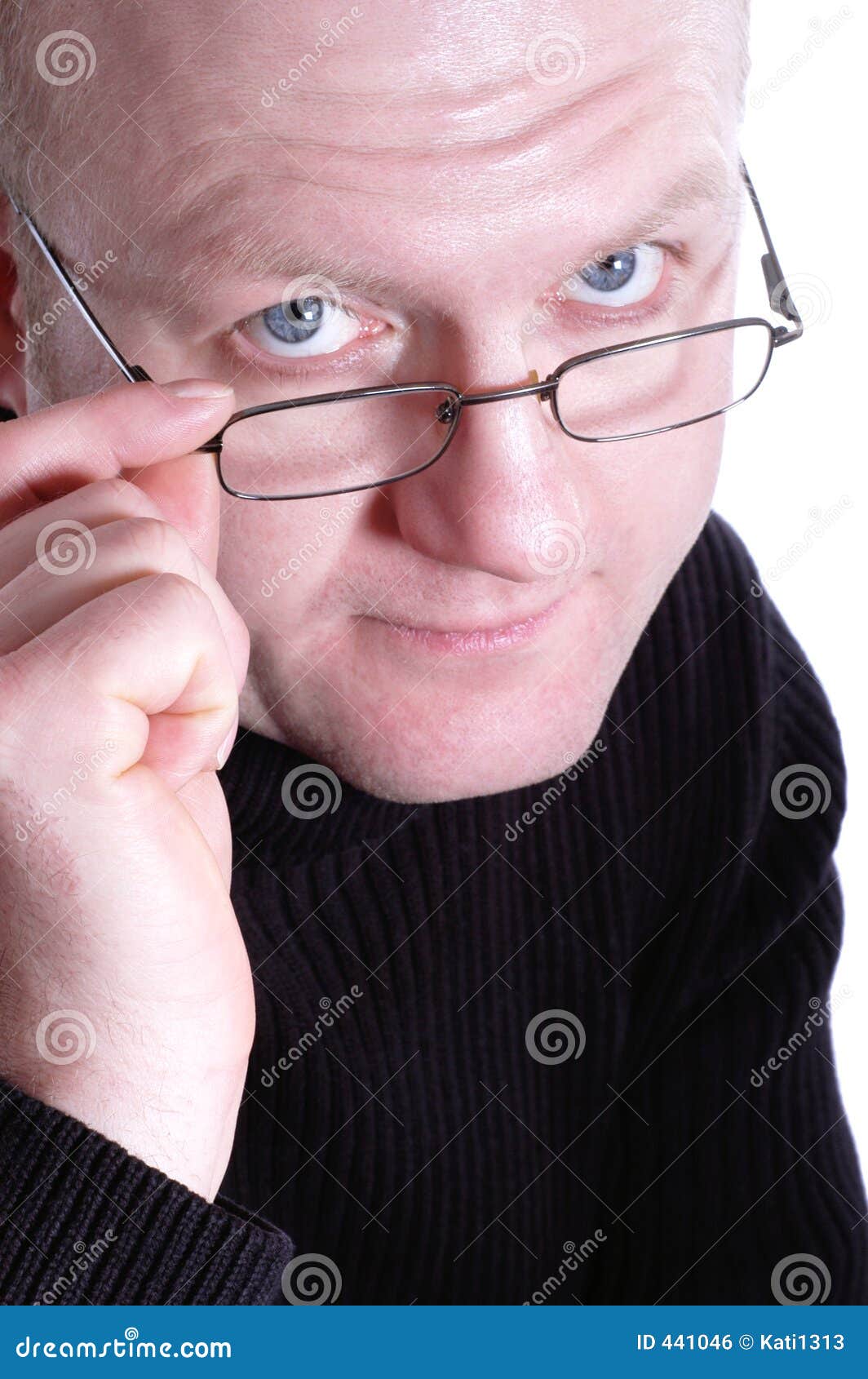 Sceptical stock photo. Image of copyspace, hand, faces - 441046