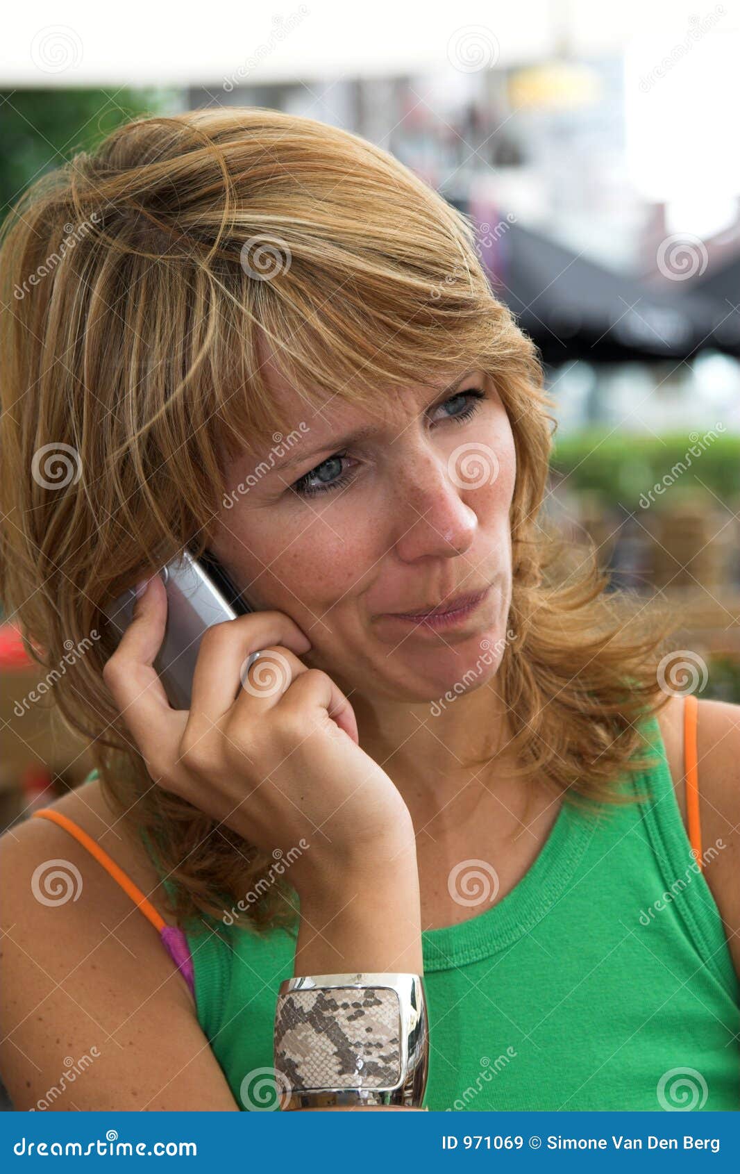 Sceptical stock image. Image of phone, cute, beauty, disbelief - 971069