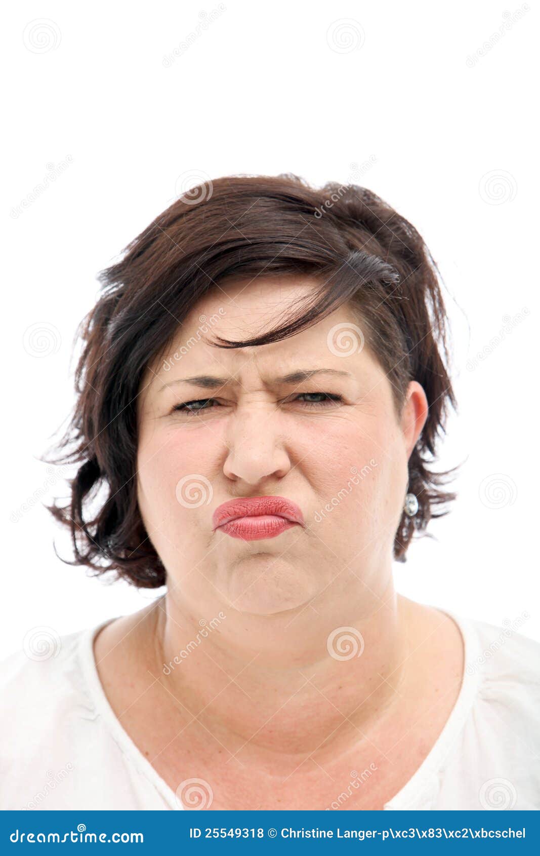 Sceptical Disbelieving Woman Stock Photo - Image of unconvinced ...