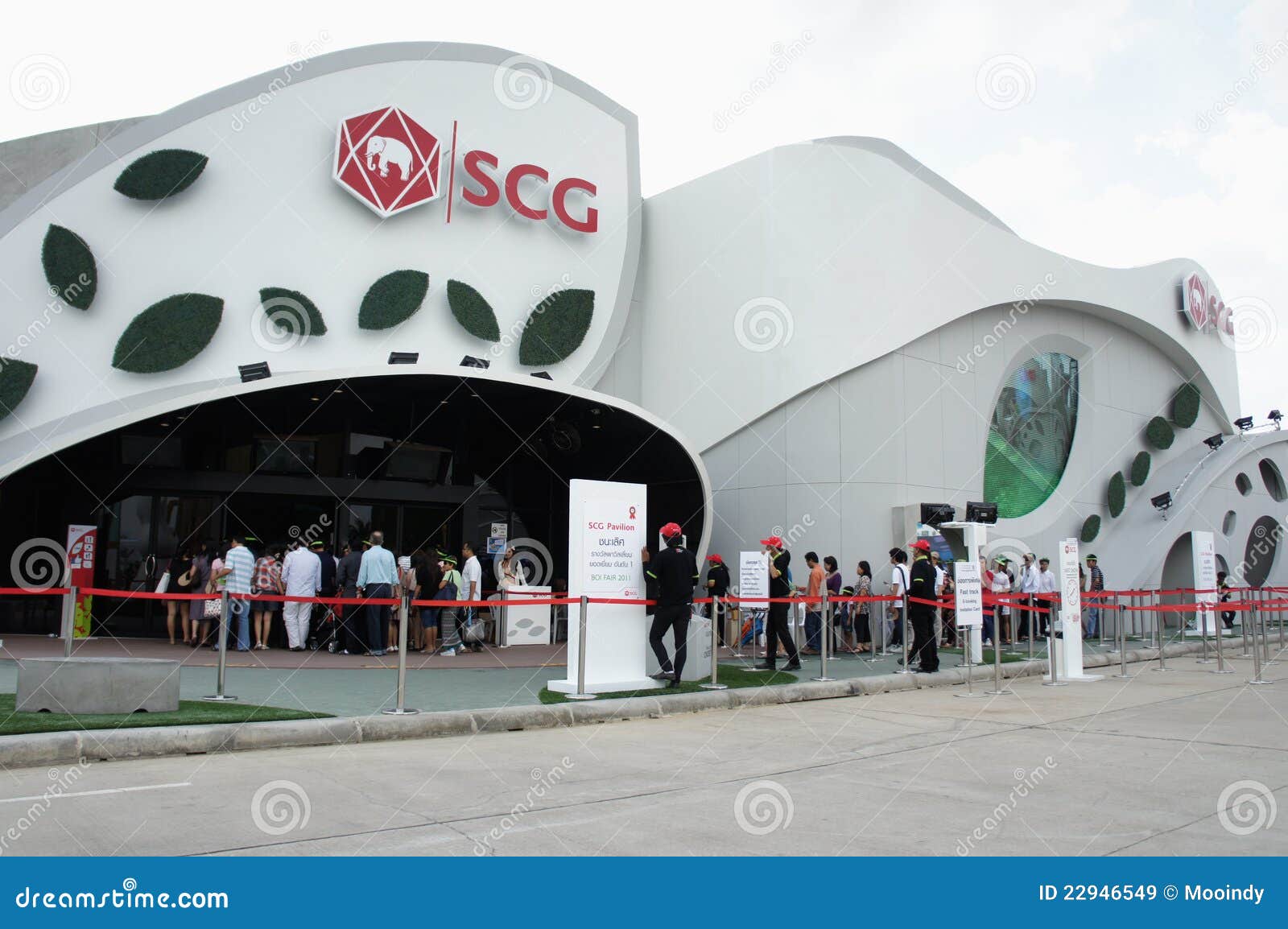 SCG Pavilion, BOI Fair 2011 Thailand Editorial Stock Image - Image of ...