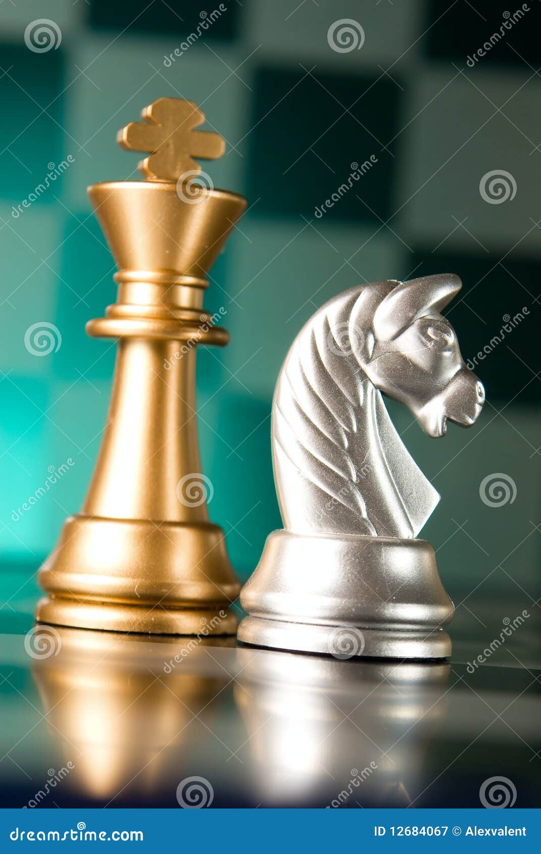 Schaak stock afbeelding. Image of begrip, strijd, leger - 12684067