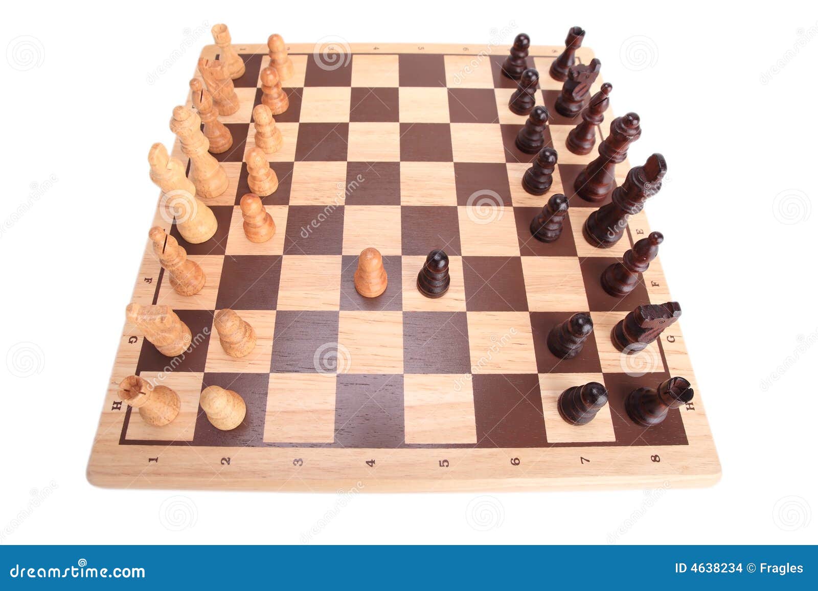 Schaak stock foto. Image of schaak, hoek, concurreer, sport - 4638234
