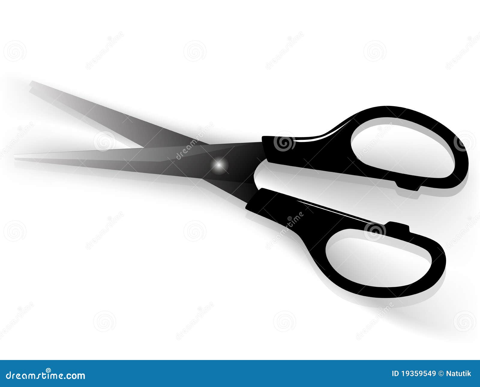 Schaar vector illustratie. Illustration of schoonheid - 19359549