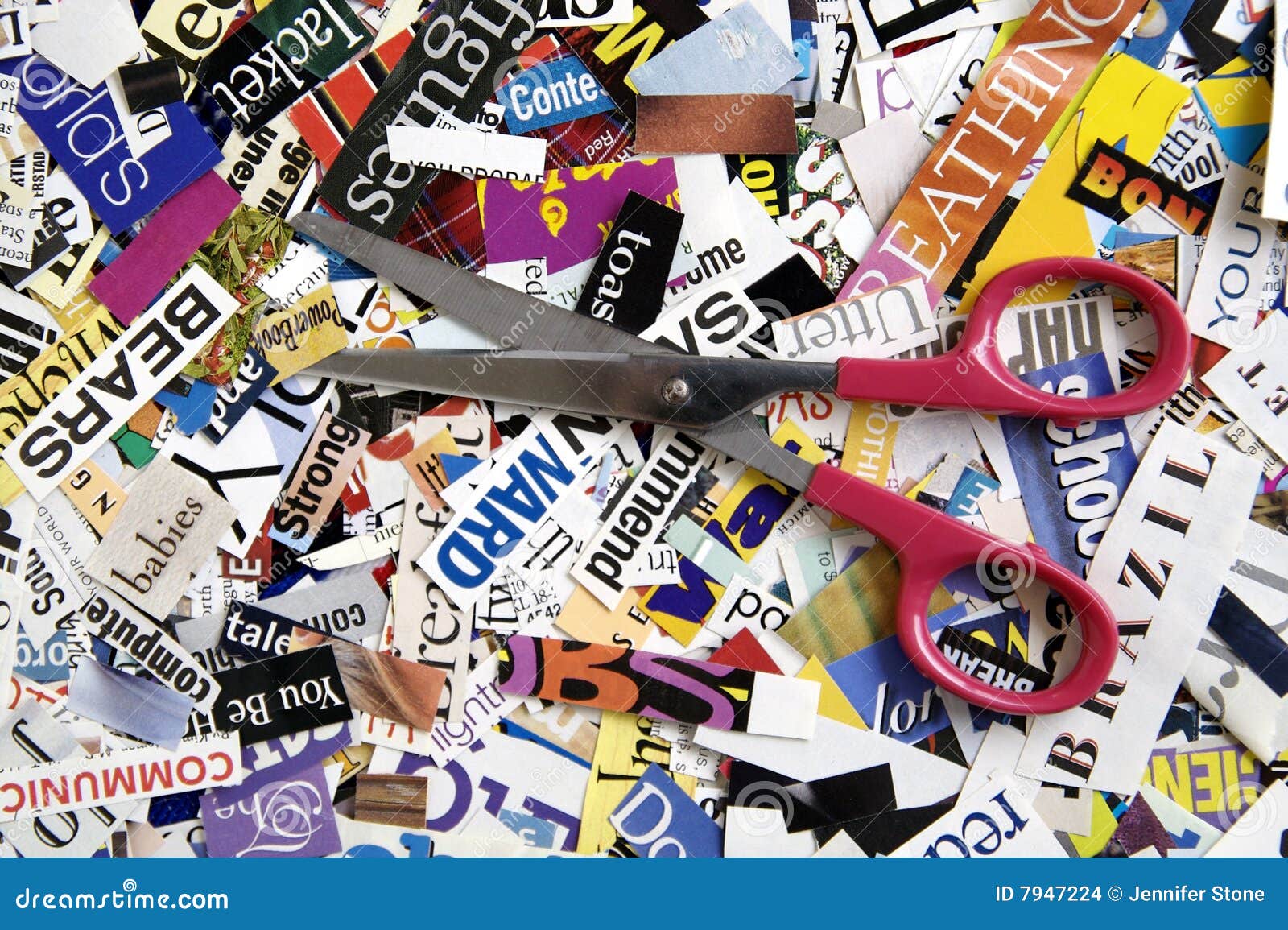 Schaar Op De Achtergrond Van Word Stock Foto - Image of literair ...