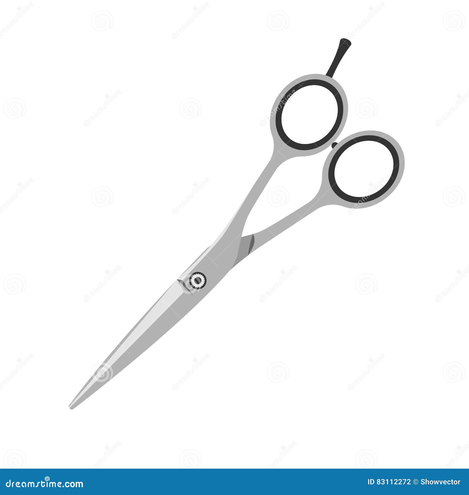 Schaar vectorpictogram vector illustratie. Illustration of kapsel ...