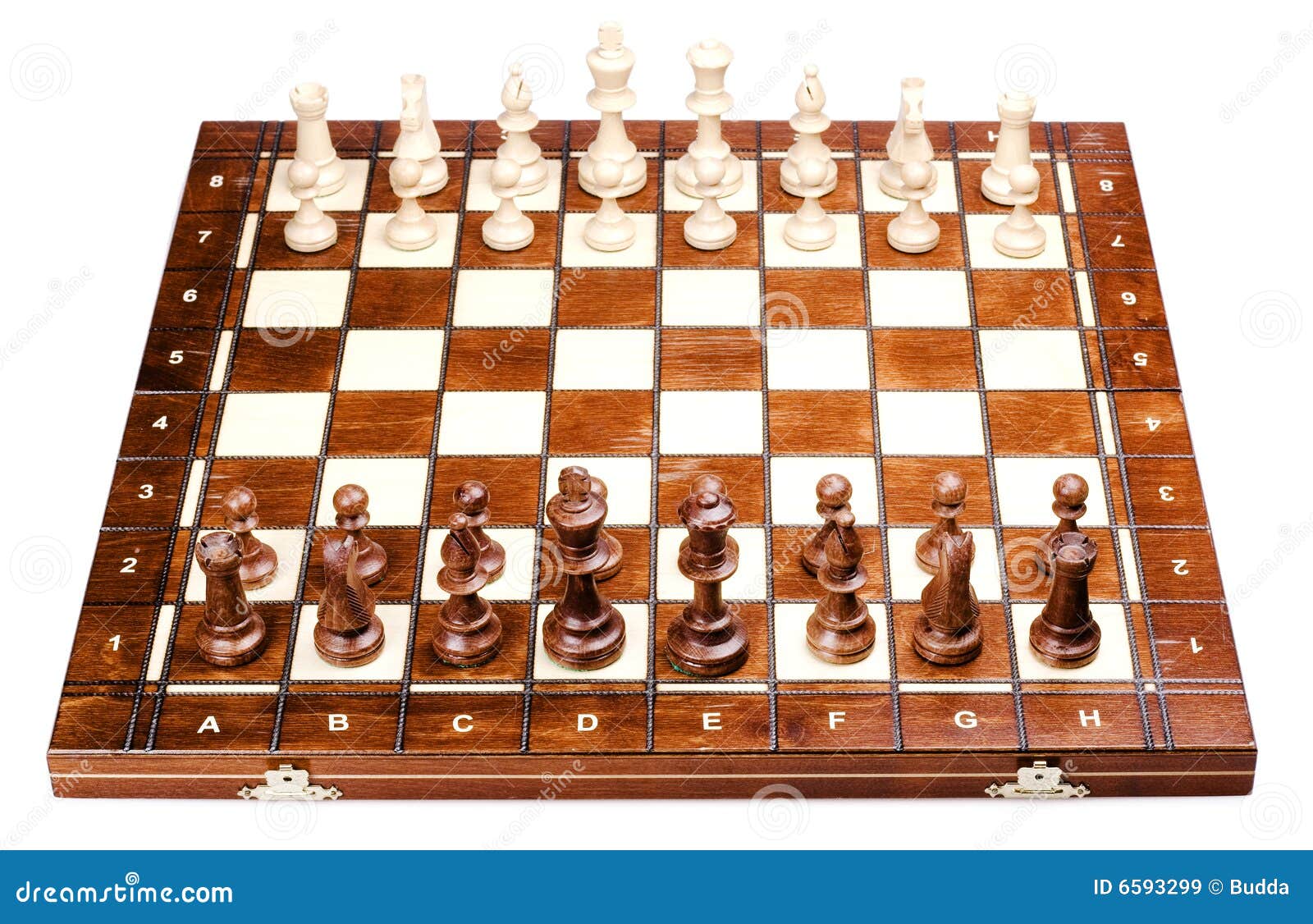 Schach stockbild. Bild von schach, herausforderung, braun - 6593299