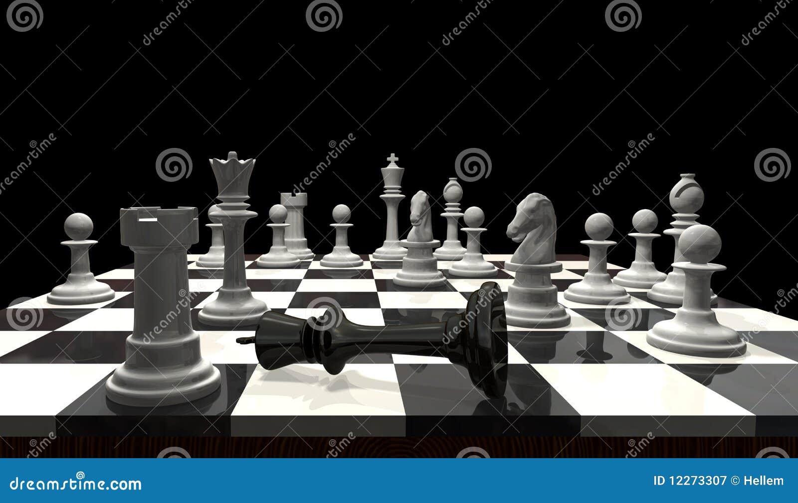 Schackmattt schack stock illustrationer. Illustration av schack - 12273307